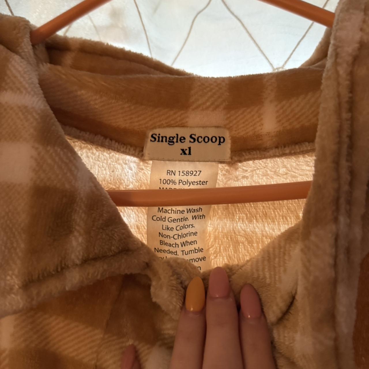 Cozy and soft light brown flannel. Perfect for the... | Depop