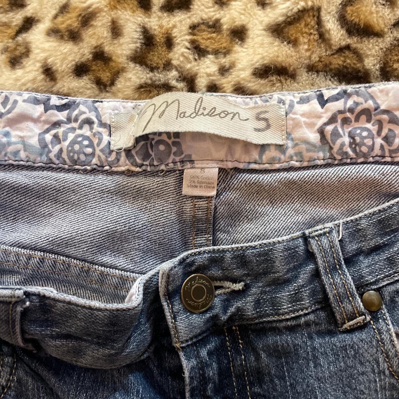 madison jeans low rise, size 5, fits perfect! these... - Depop