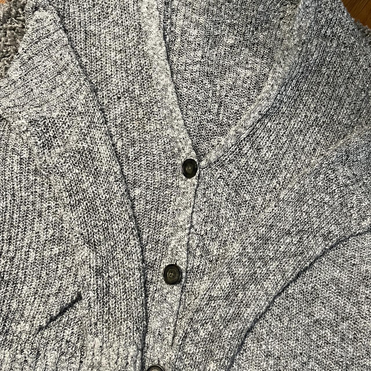 Abercrombie & Fitch grey cardigan w/... - Depop