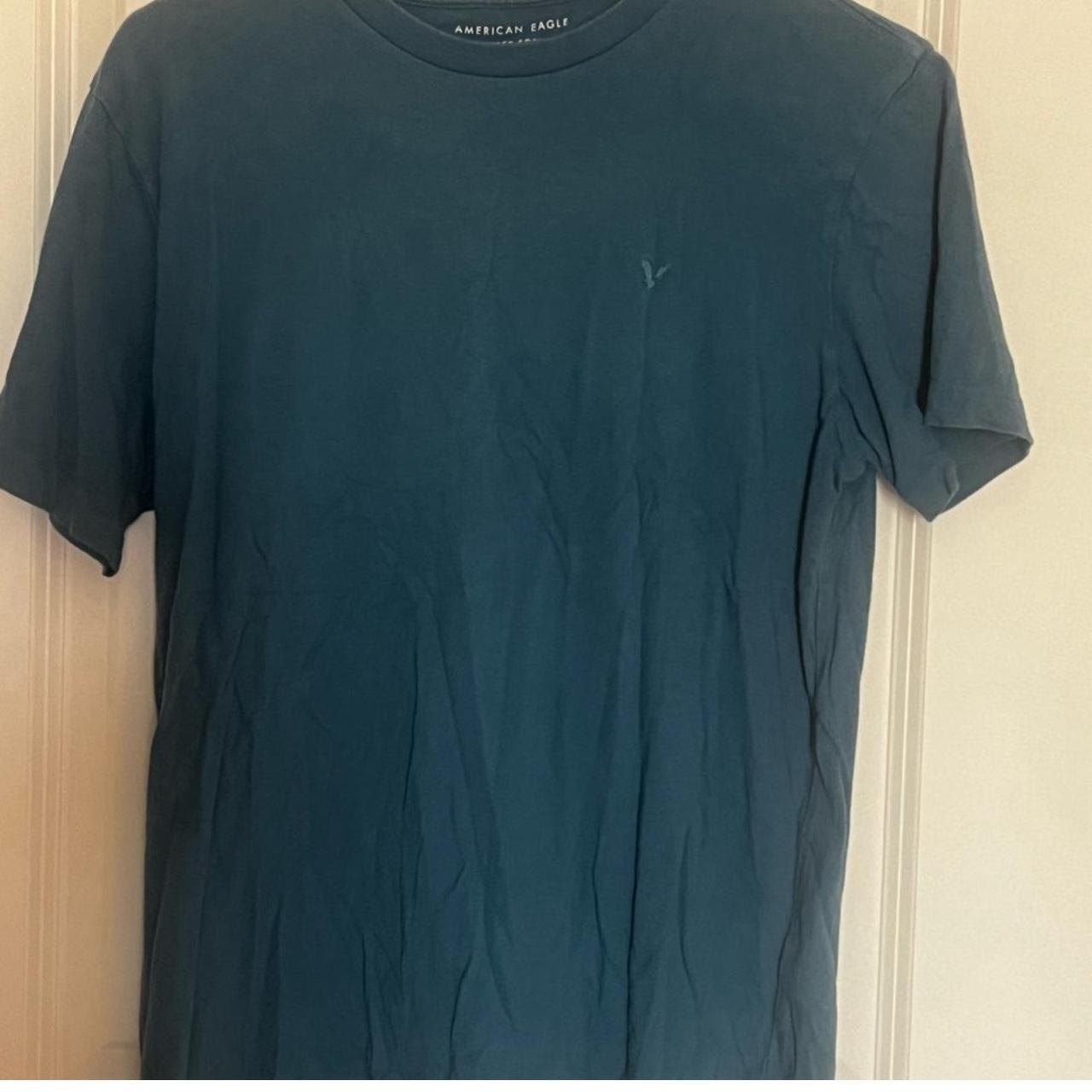 American Eagle super soft standard fit Men's Blue... | Depop