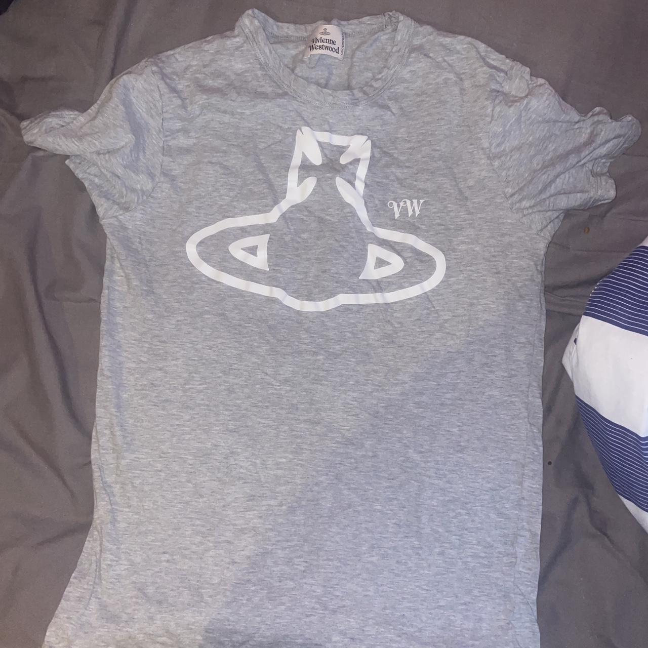 This a mens vivienne westwood t shirt This very... - Depop