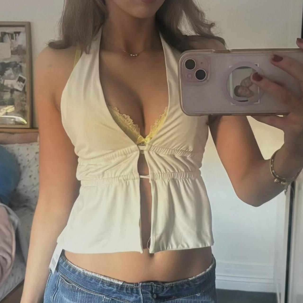 new kookai top with tag bought a size too big so... | Depop