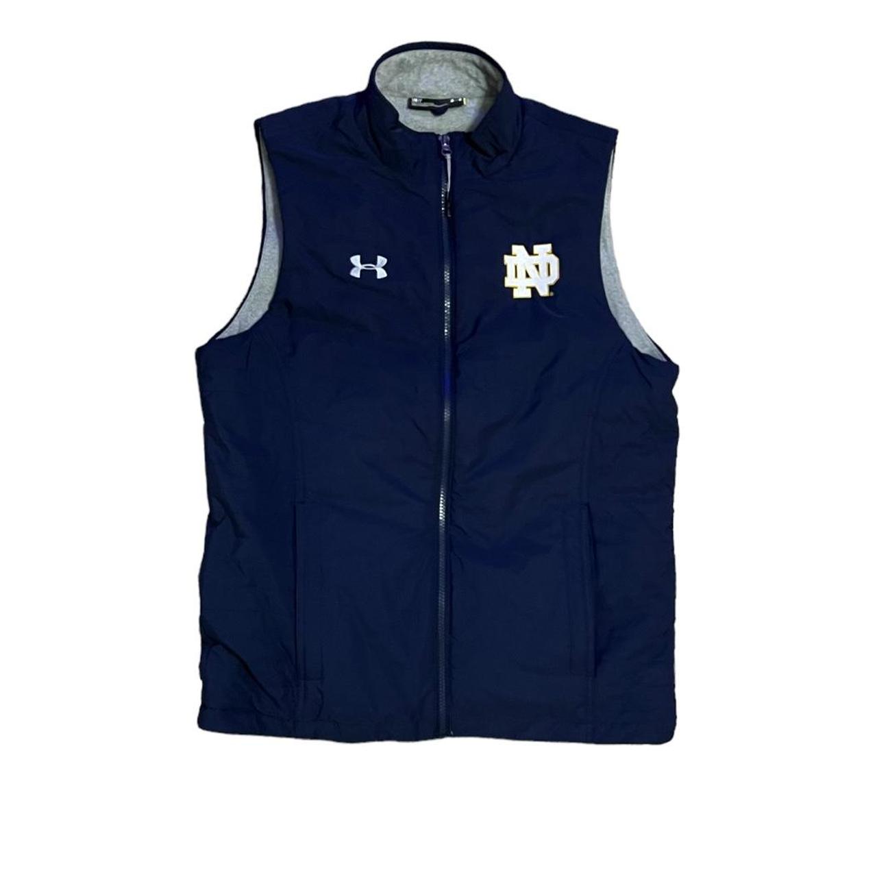 Notre Dame Outdoor Vest Brand: Under Armor -water... - Depop