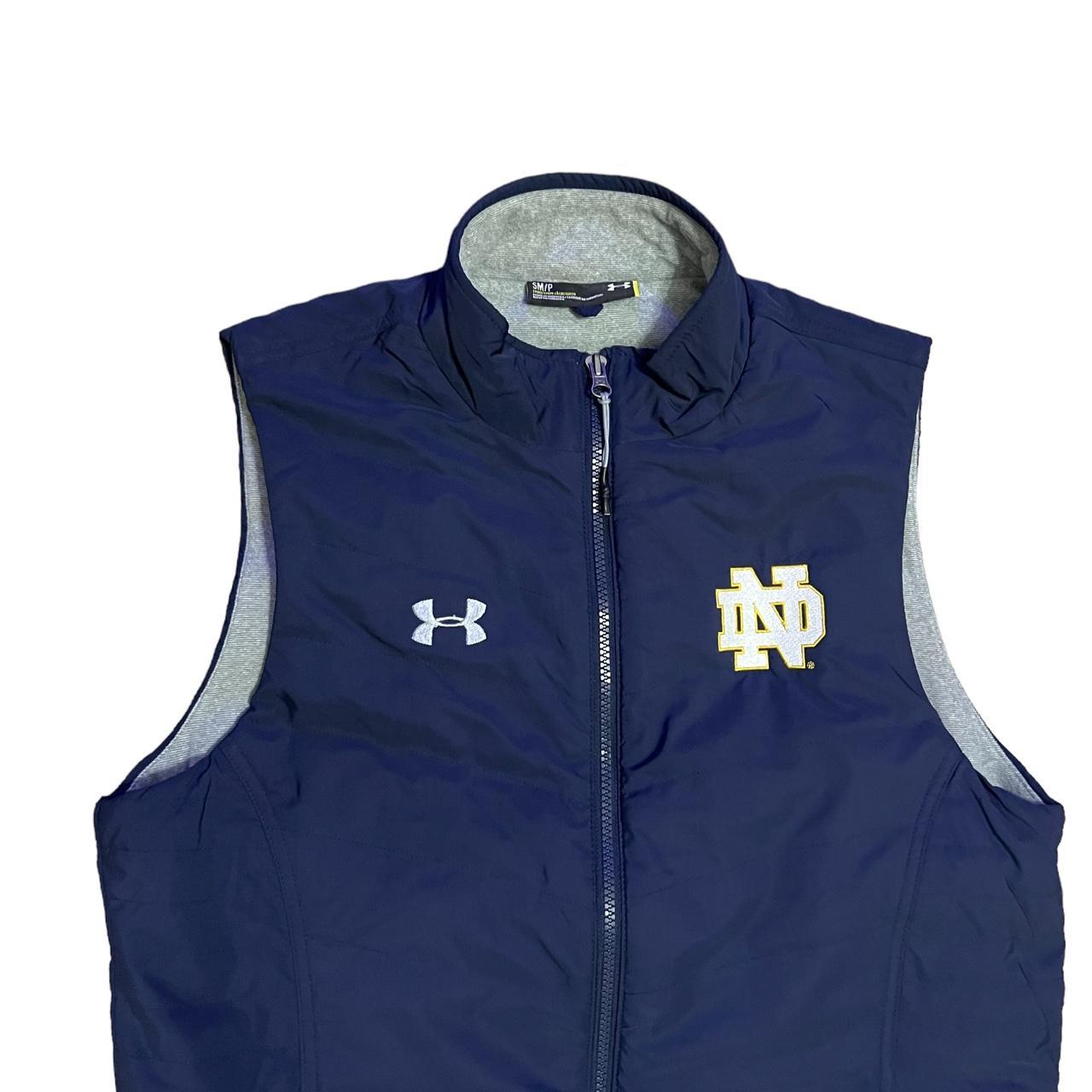 Notre Dame Outdoor Vest Brand: Under Armor -water... - Depop