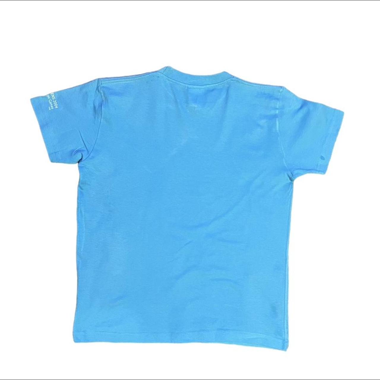 ‘04 Aohna Greece Olympic Tee -lightweight material... - Depop