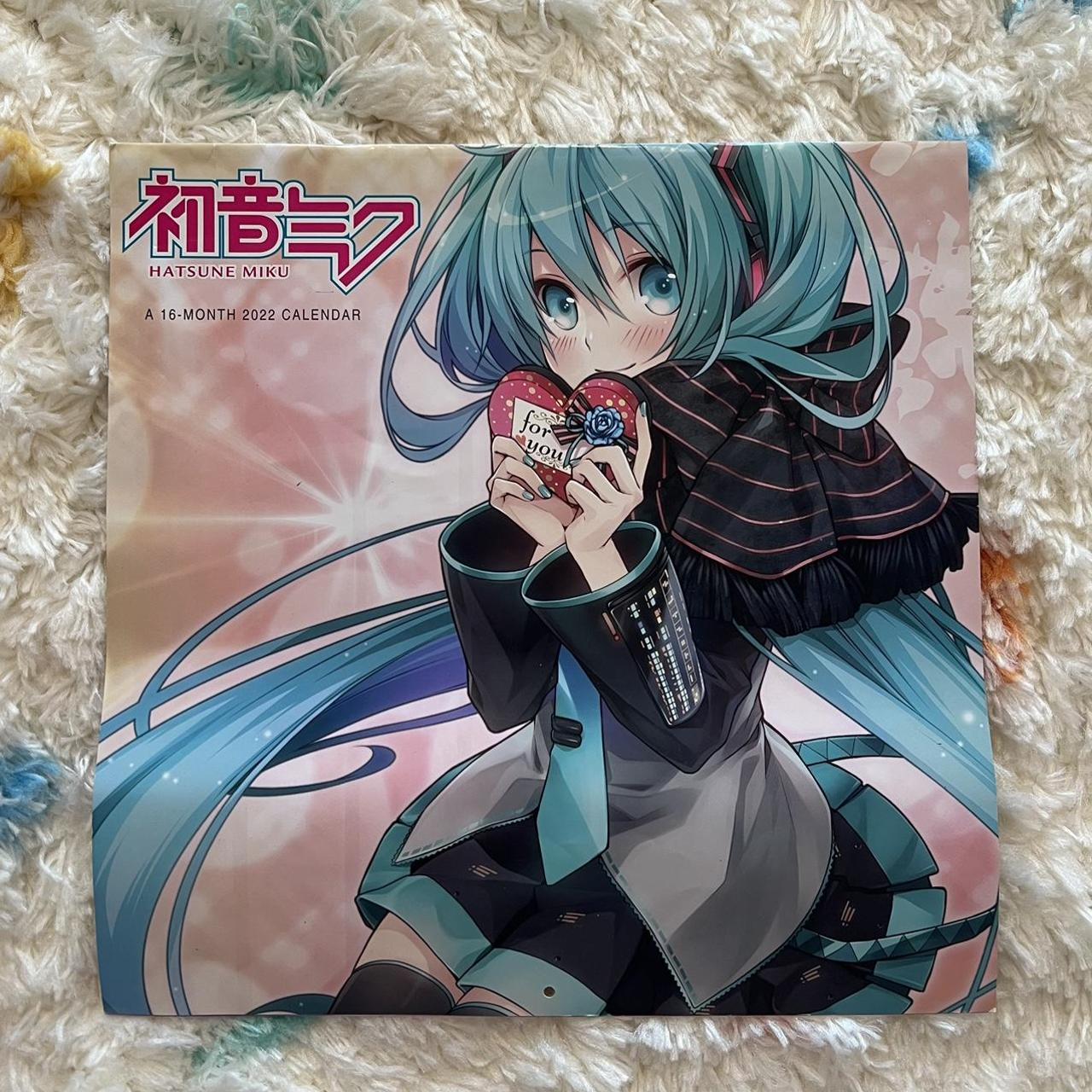 hatsune miku 2022 16-month calendar... - Depop