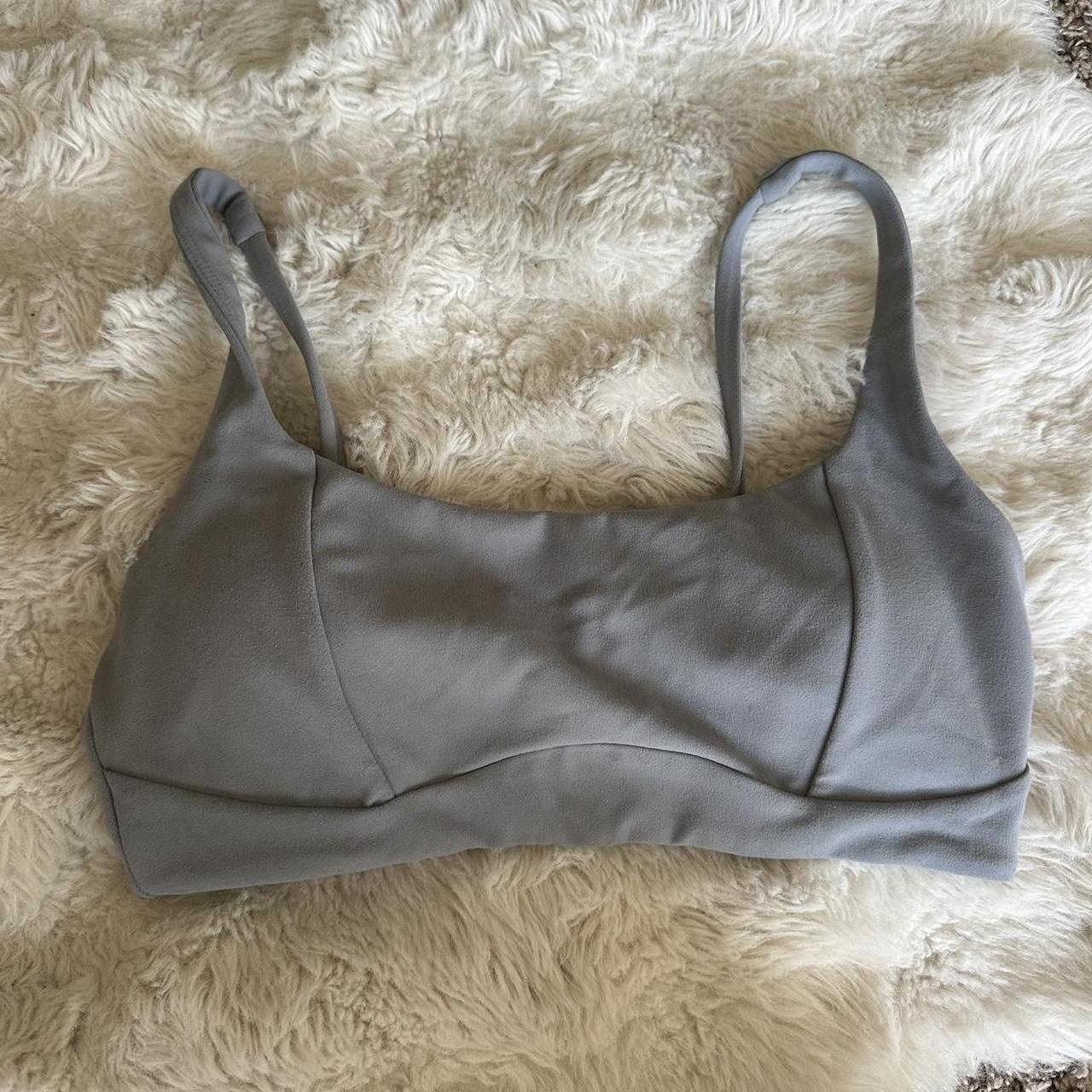 small grey sports bra • brand INGIA • brand new... | Depop