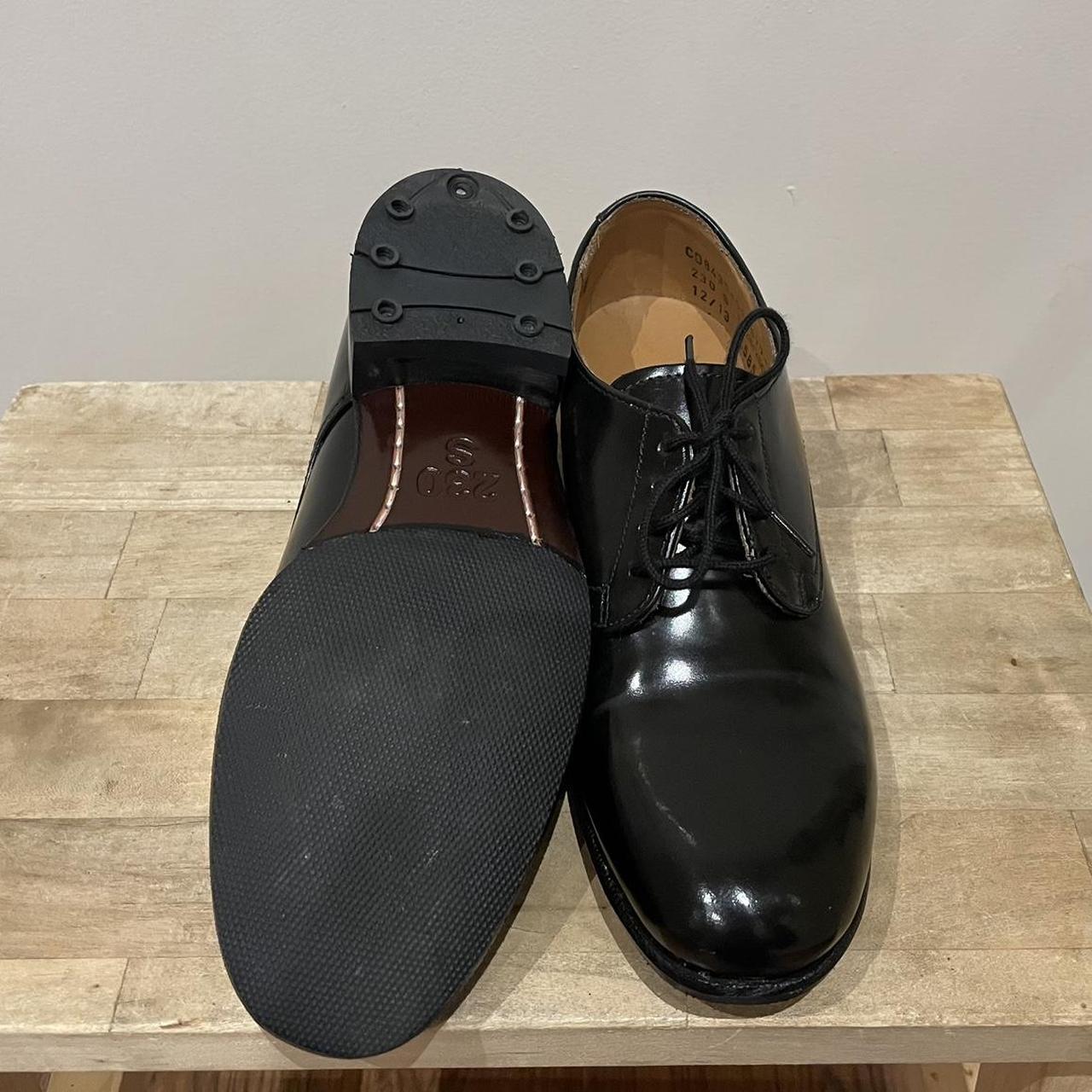 Polished cadet parade shoes Black patent shiny... | Depop