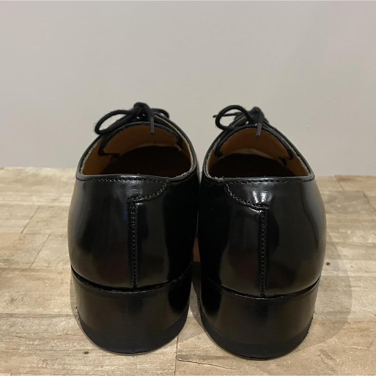 Polished cadet parade shoes Black patent shiny... | Depop
