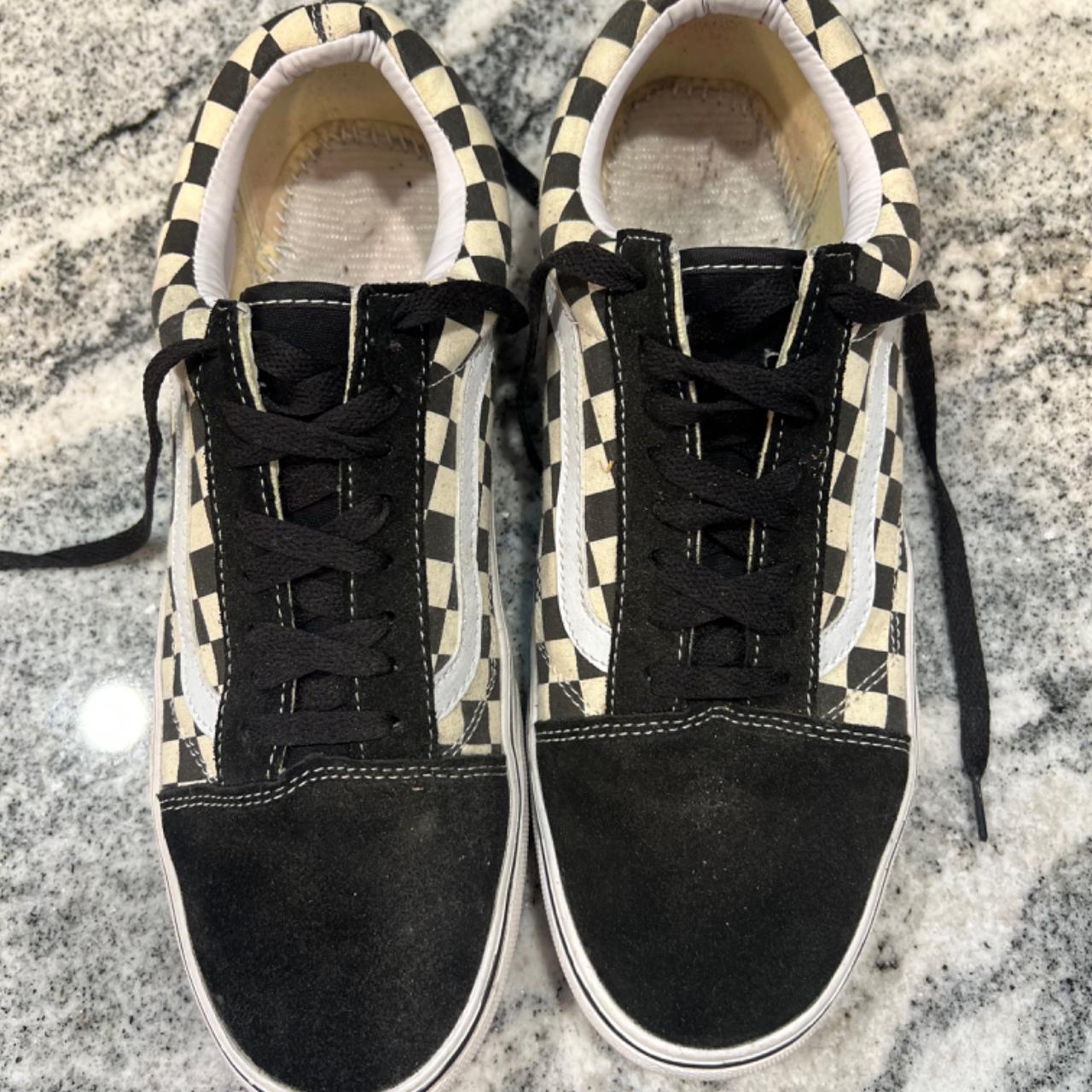 Vans New inner soles put in, outside still great... - Depop