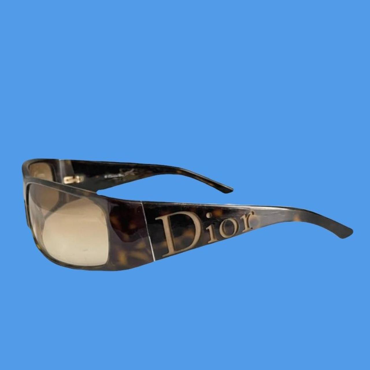 Dior Womens Brown Sunglasses Depop