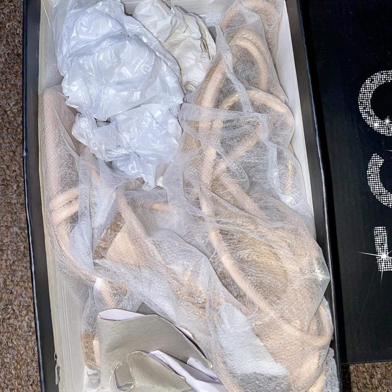 Ego Lace Up Nude Heels Uk 4 Never worn - Depop