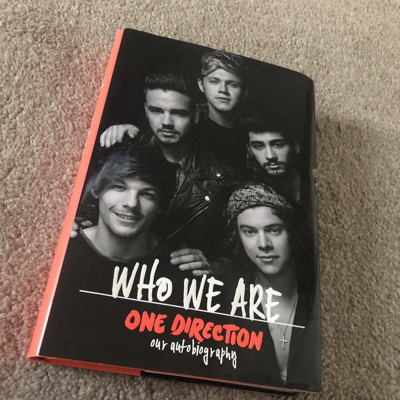 Official One Direction Who We Are book. The book is... - Depop