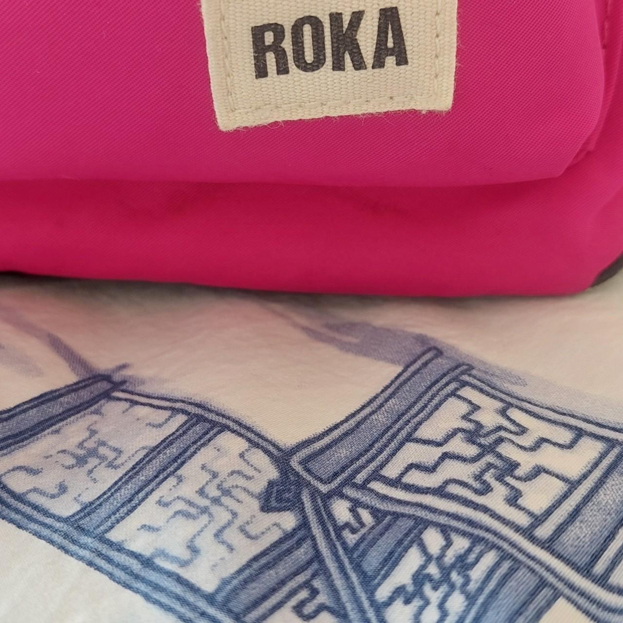 Roka Candy Pink Small backpack. Perfect Condition.... - Depop
