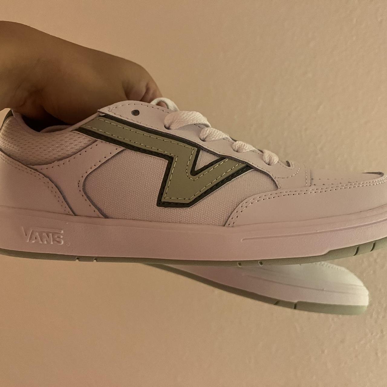 Vans matcha green lowland shoe 7/half women’s never... - Depop