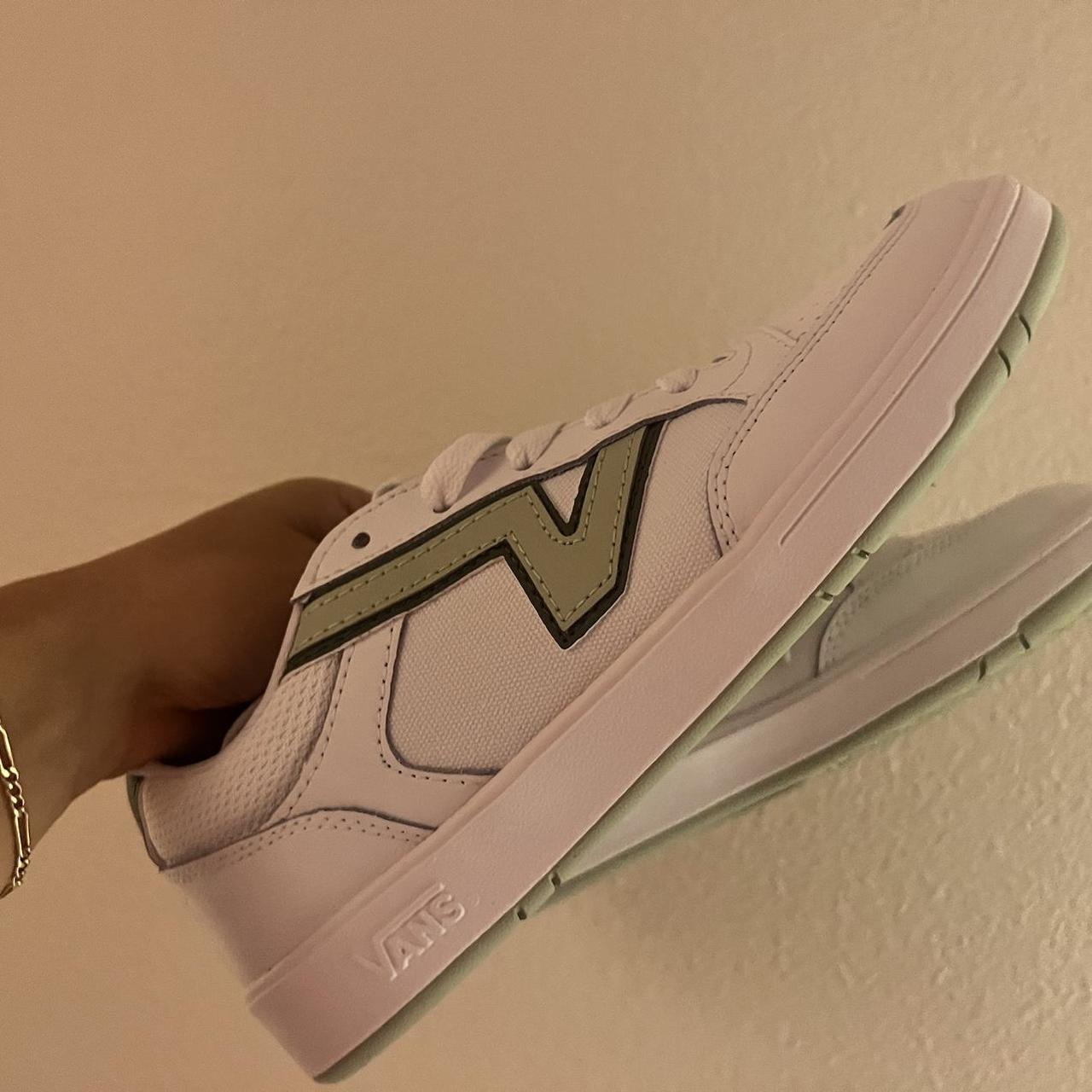 Vans matcha green lowland shoe 7/half women’s never... - Depop