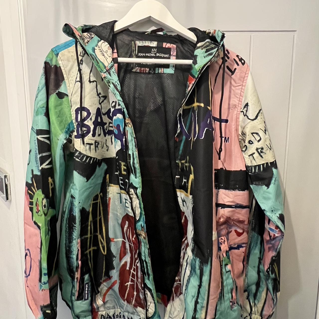 Jean Michel Basquiat x members only jacket... - Depop