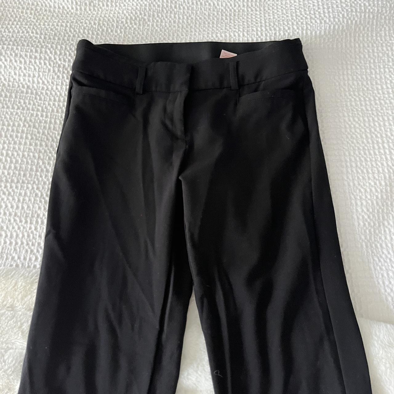 Candies black work slacks, lightly worn, size 1 - Depop