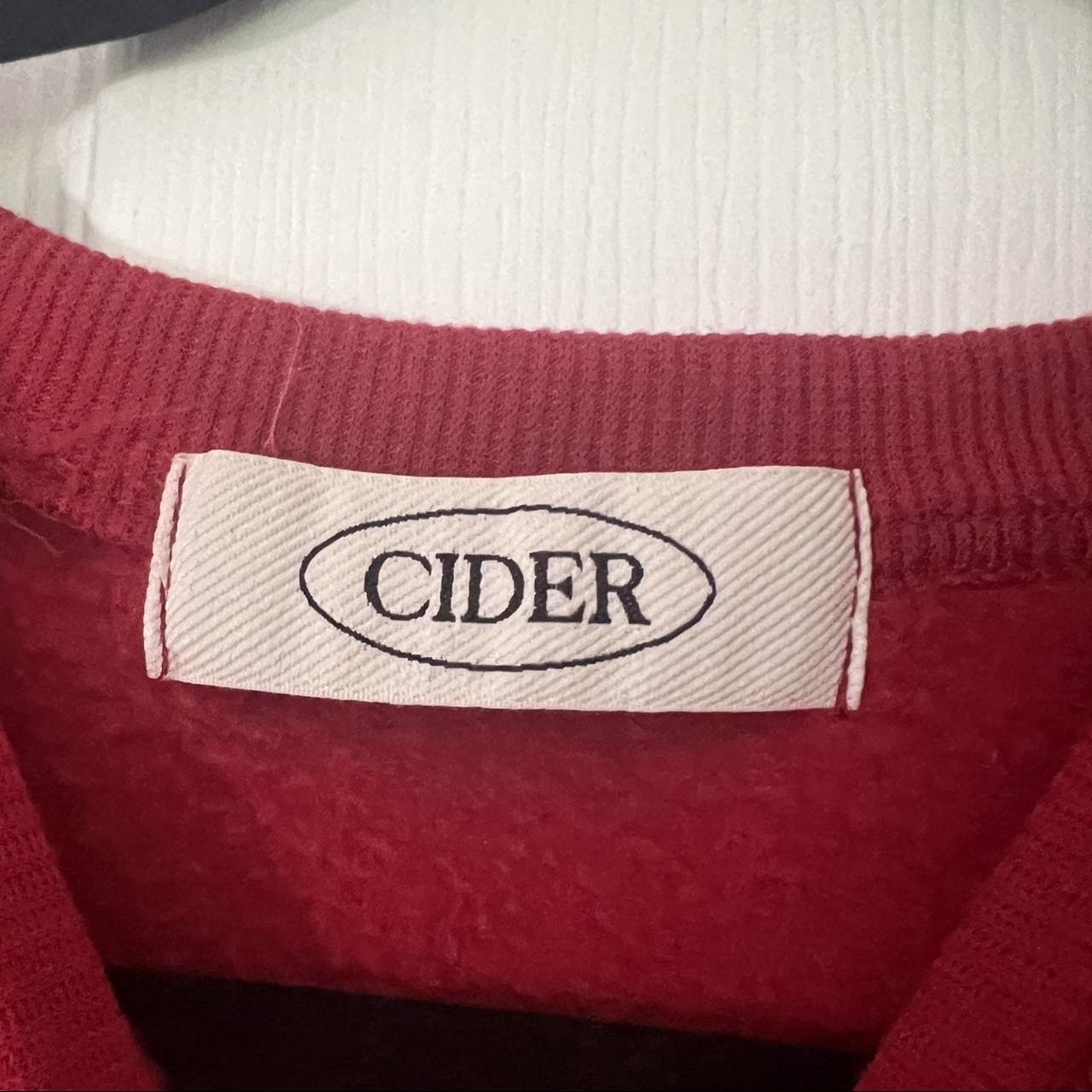 Cider Women's Red Jumper Teddy Bear - Depop