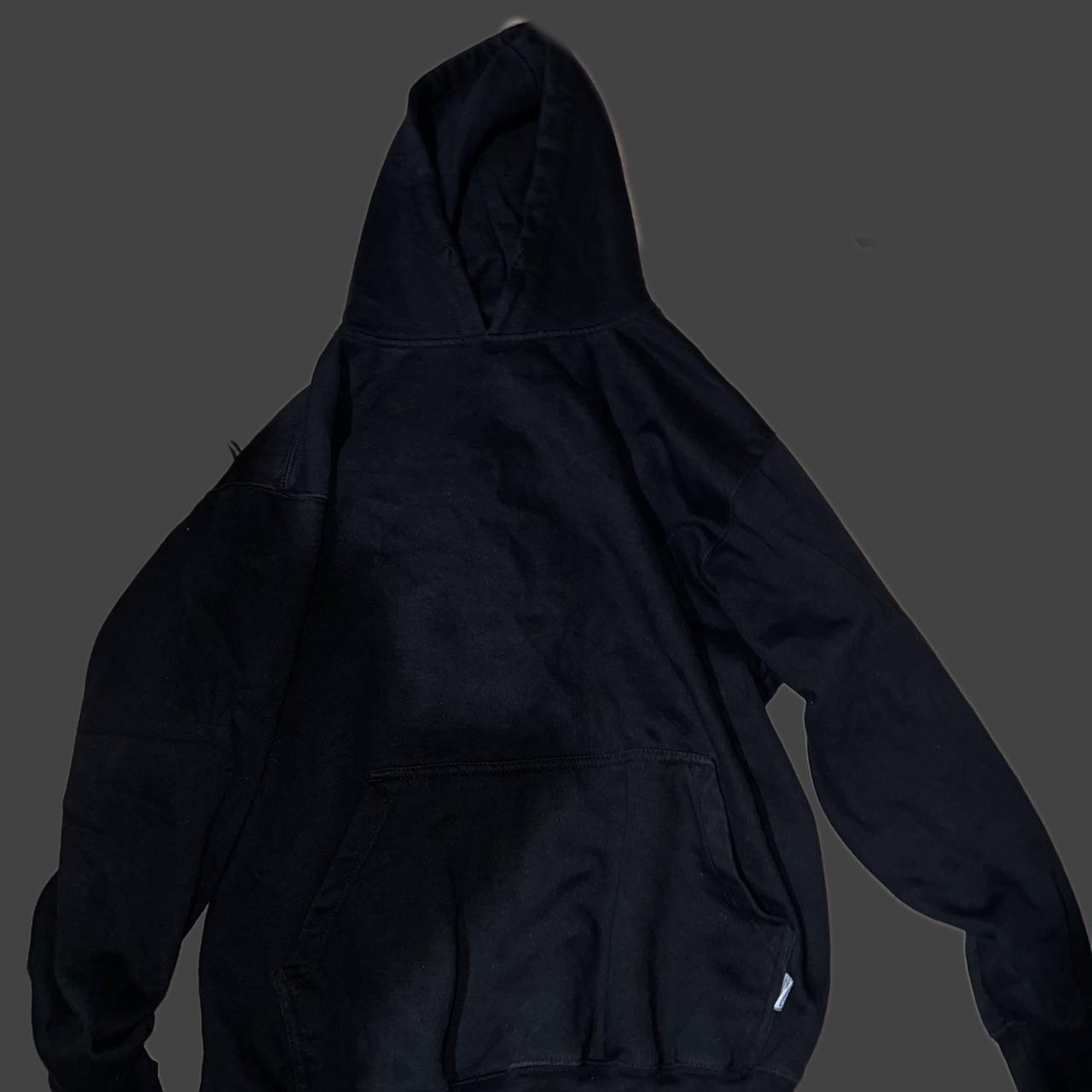 black pro club sweater size large the string fell... - Depop