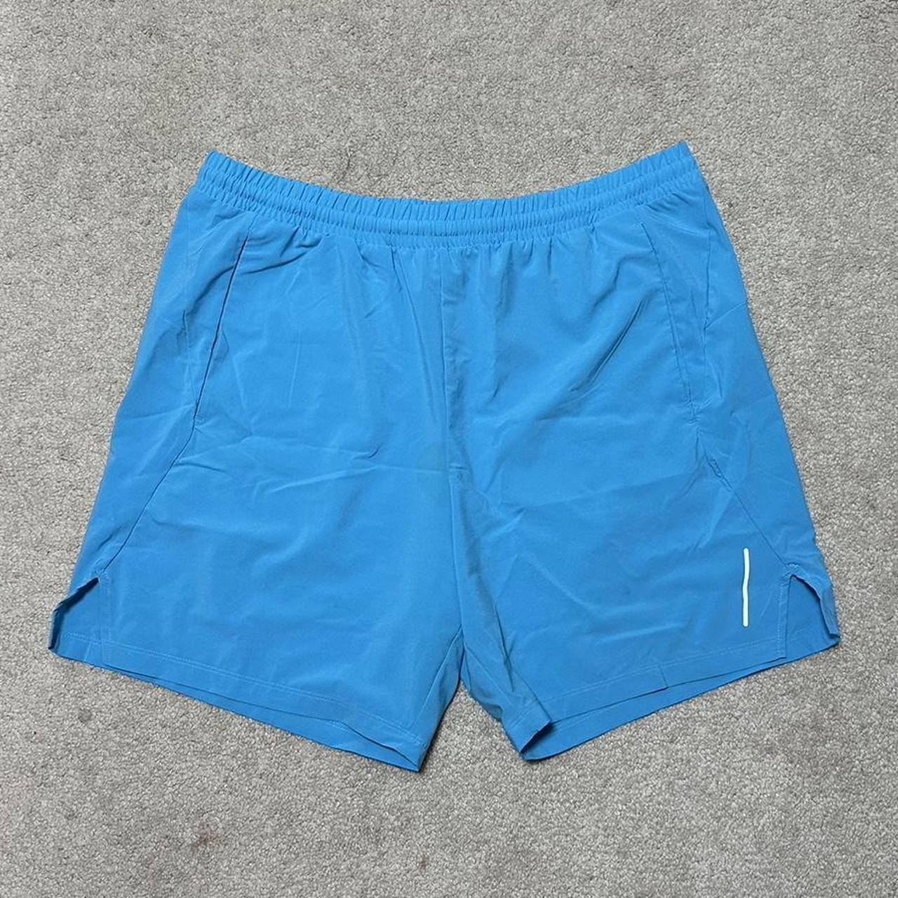 All in Motion blue shorts Size L Inseem 7in - Depop