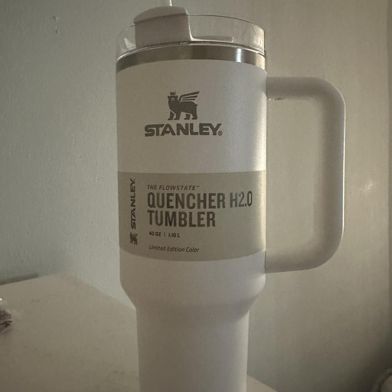 white stanley. originally bought for $72. its... - Depop