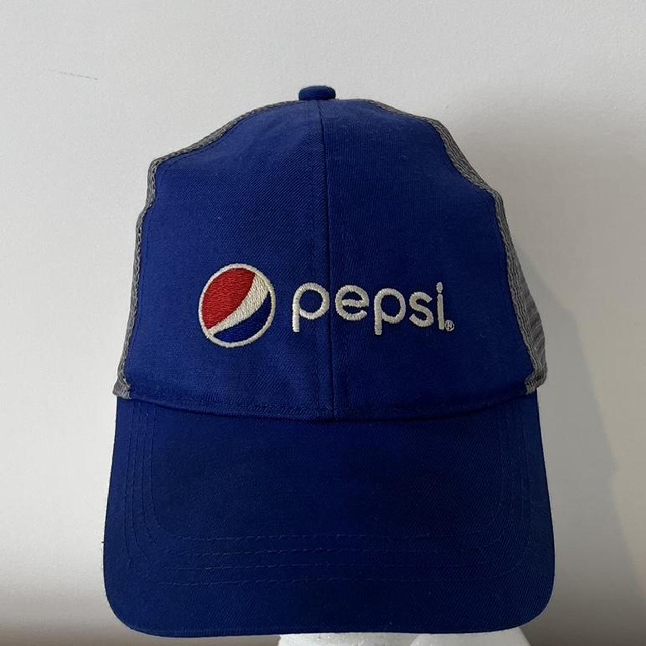 Pepsi Blue Trucker Cap One size fits all In good... - Depop