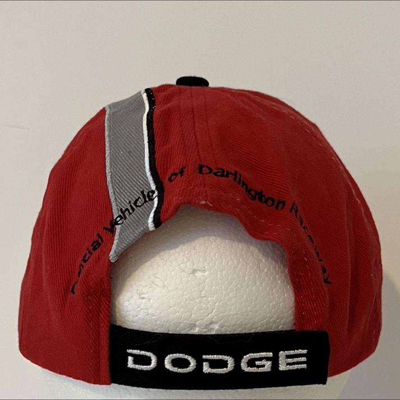 NASCAR Men's Red and Grey Hat | Depop