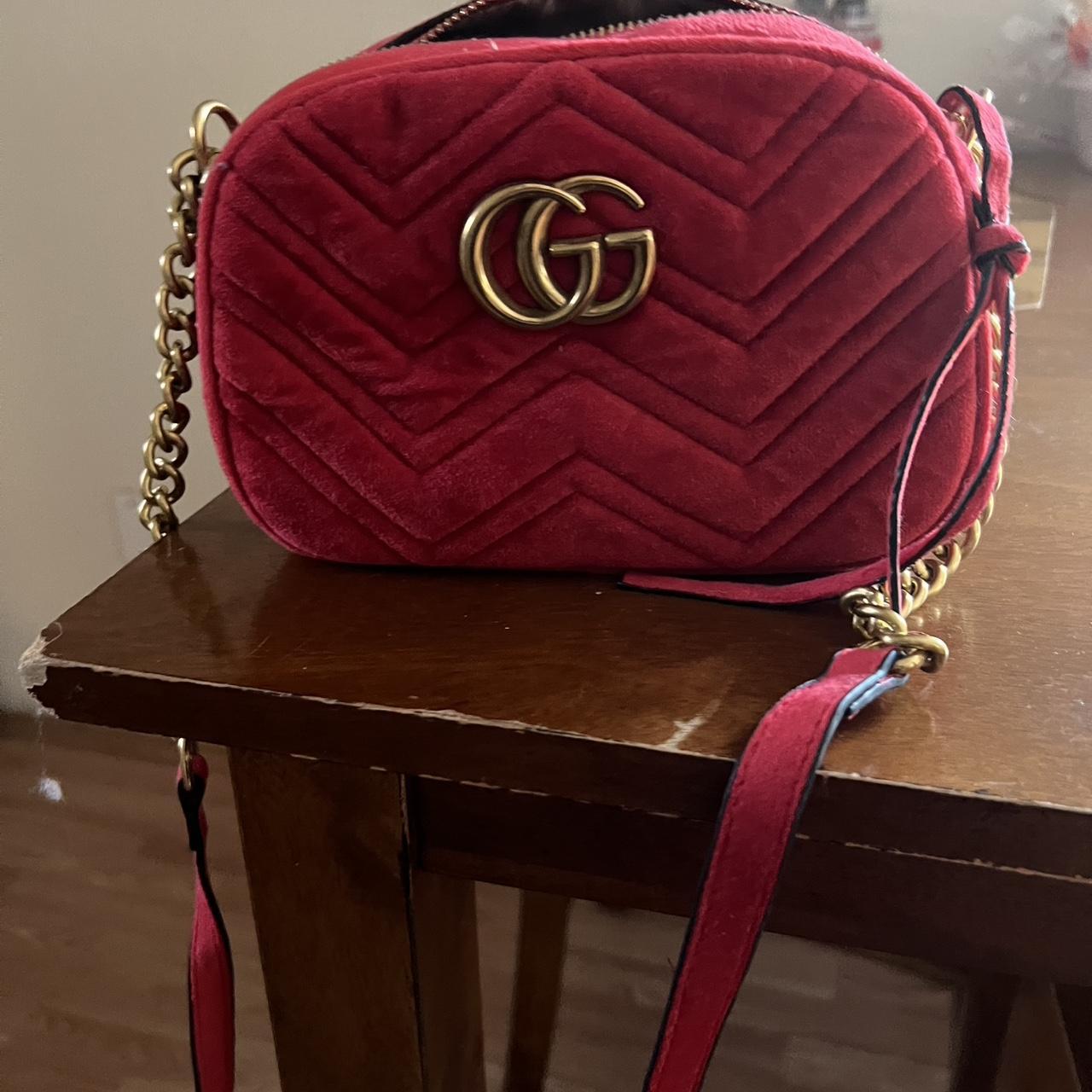 Gucci red purse - Depop