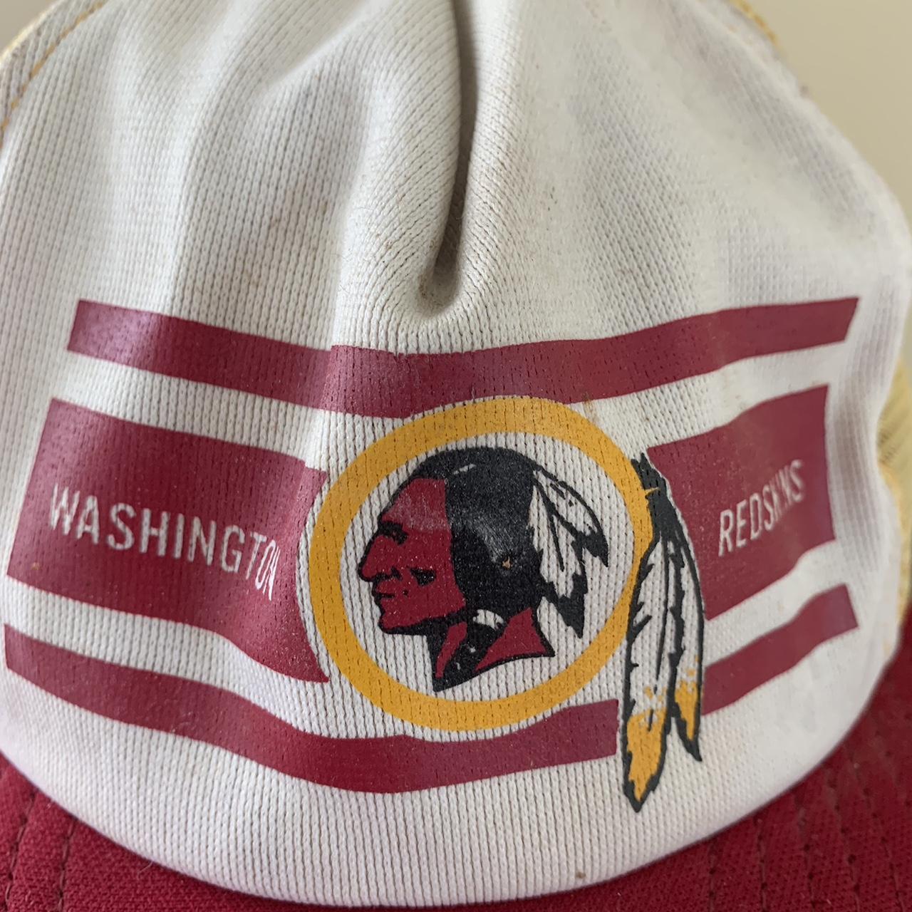 American Vintage Men's Red and Yellow Hat | Depop