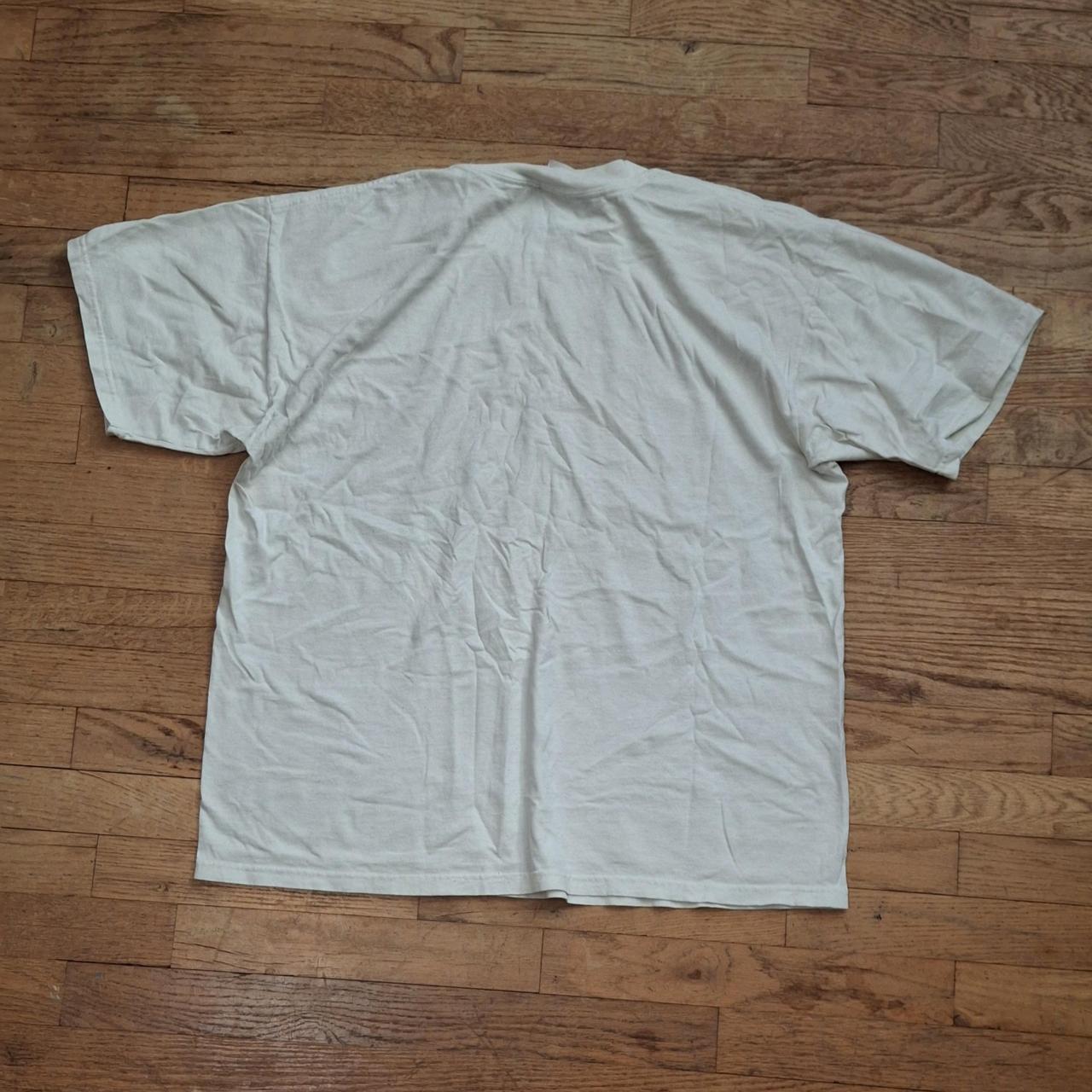 y2k 90s march madness year 2000 white large fittingl... | Depop