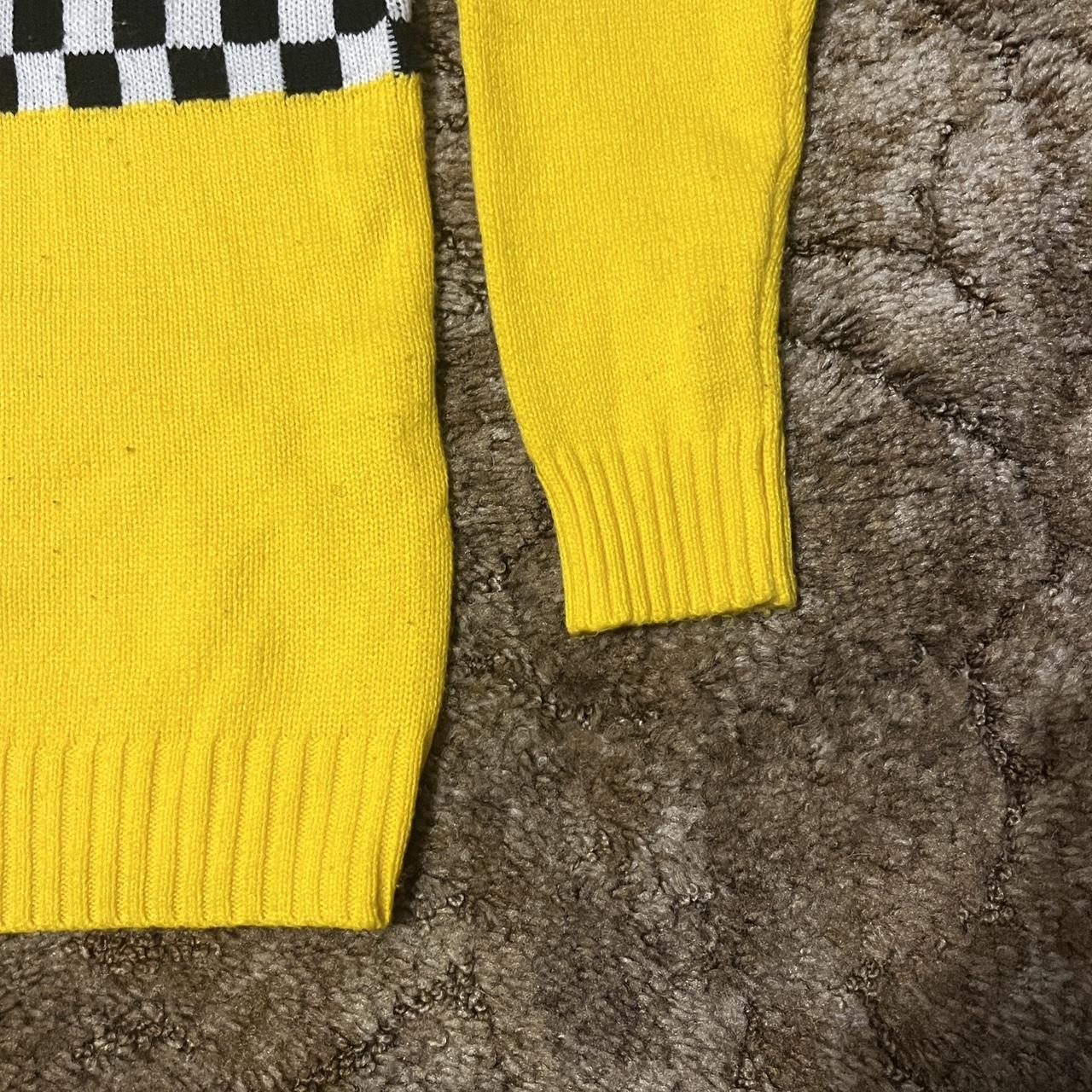 Vintage Hot Wheels Knit Sweater Yelllow... - Depop