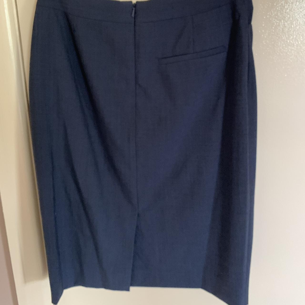 Saba Navy Pencil Skirt size 8 True colour is more... - Depop