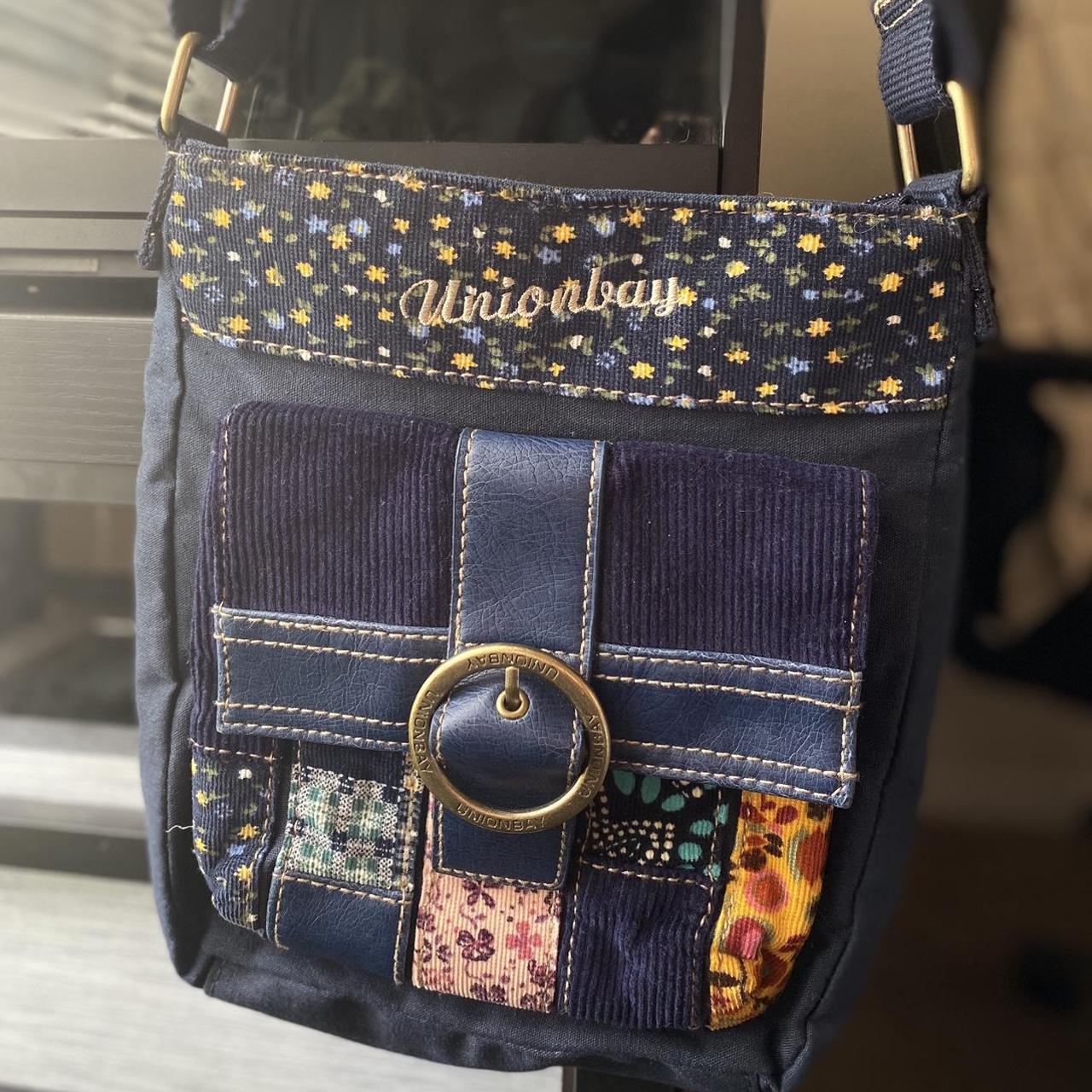 vintage unionbay messenger bag 🎋 working adjustable... - Depop