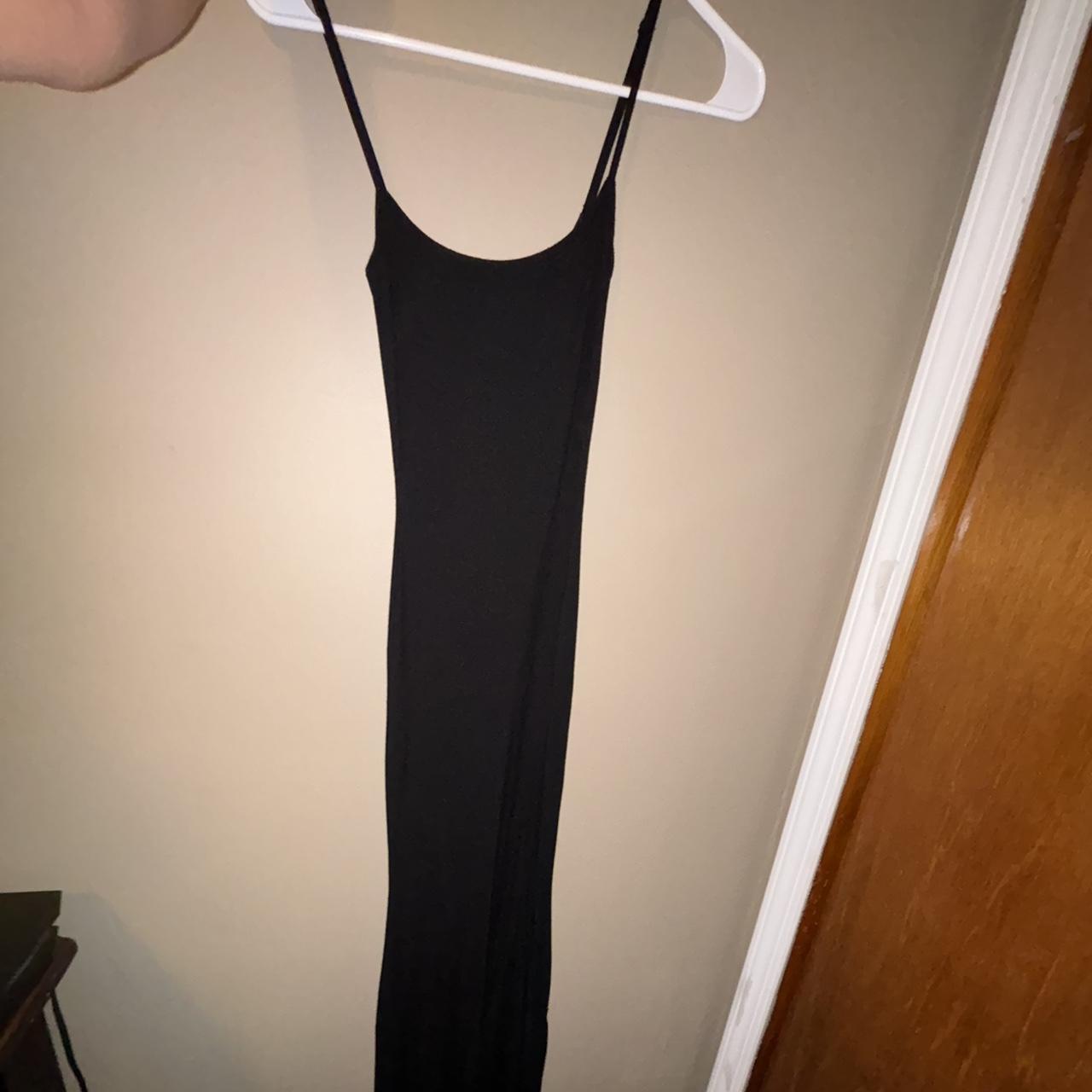 Skims soft lounge long slip dress Size XXS Worn only... - Depop