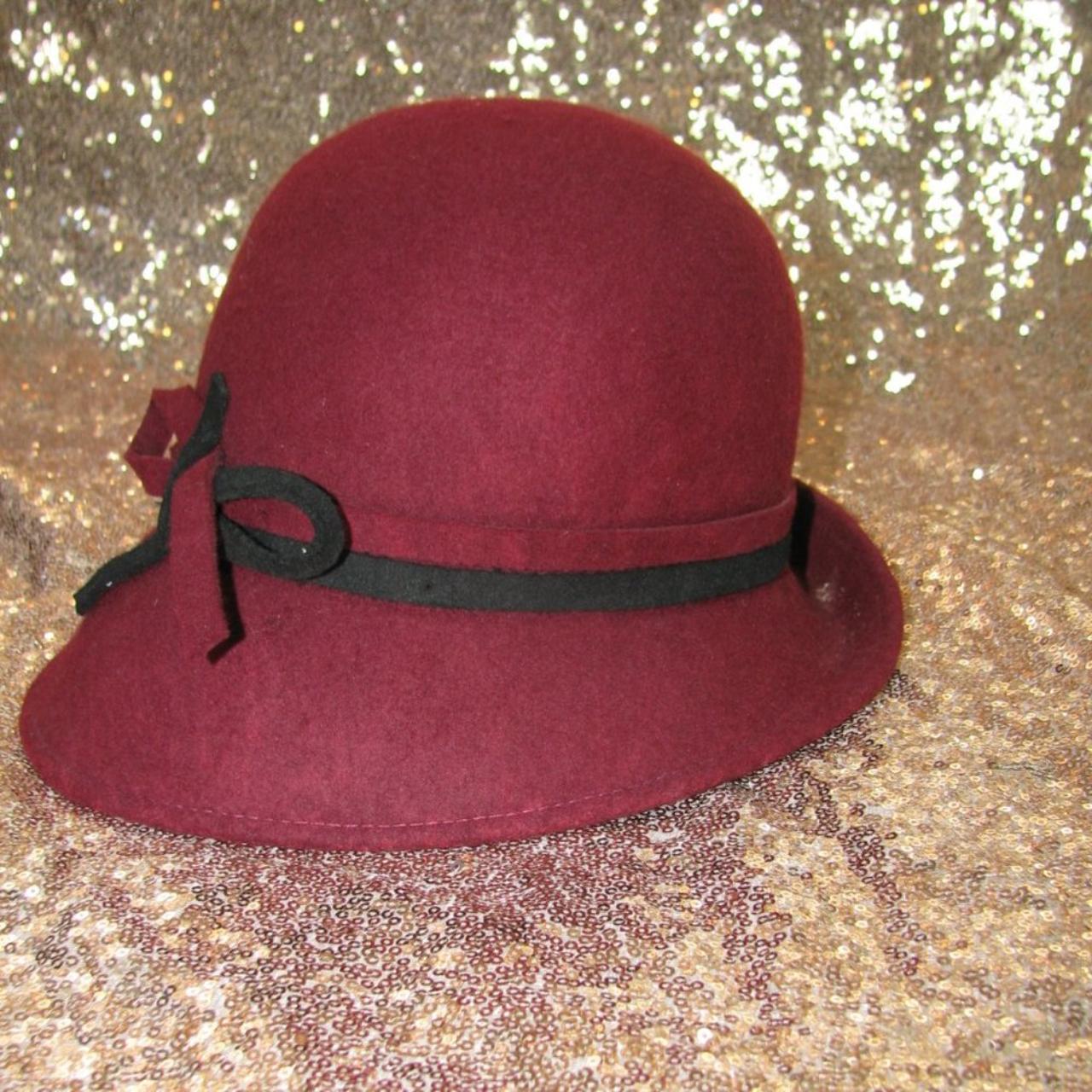 Retro 1920's Italian wool hat 100% wool Made in... - Depop