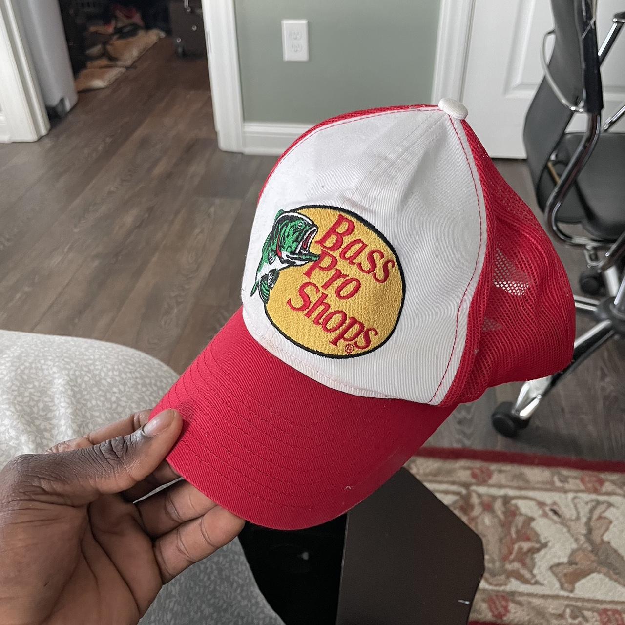 Bass Pro Shops Hat Red One size fits all Great... - Depop