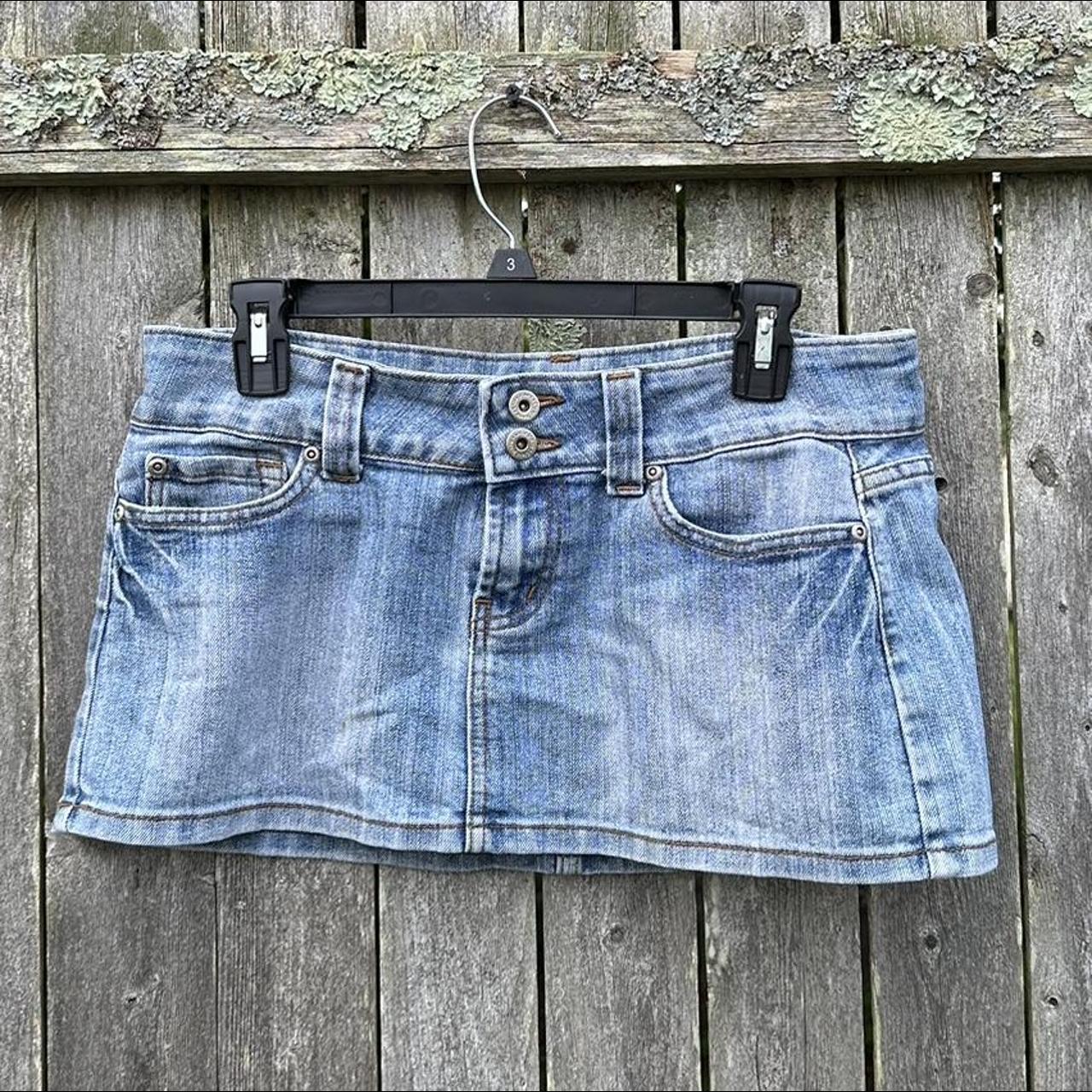 Vintage micro mini skirt. Doesn’t get more micro... - Depop