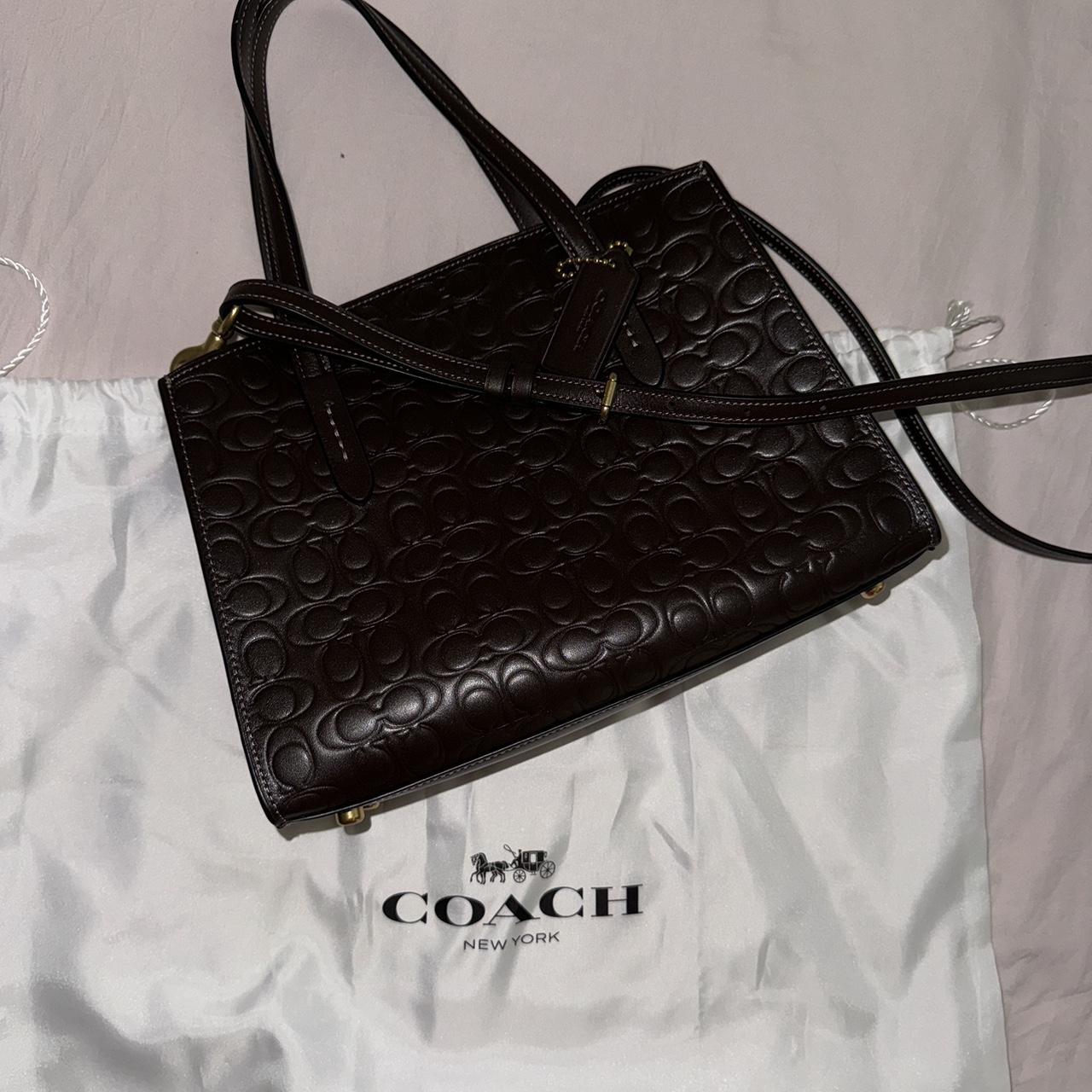 cute dark brown crossbody bag/hand bag 🤎 - Depop
