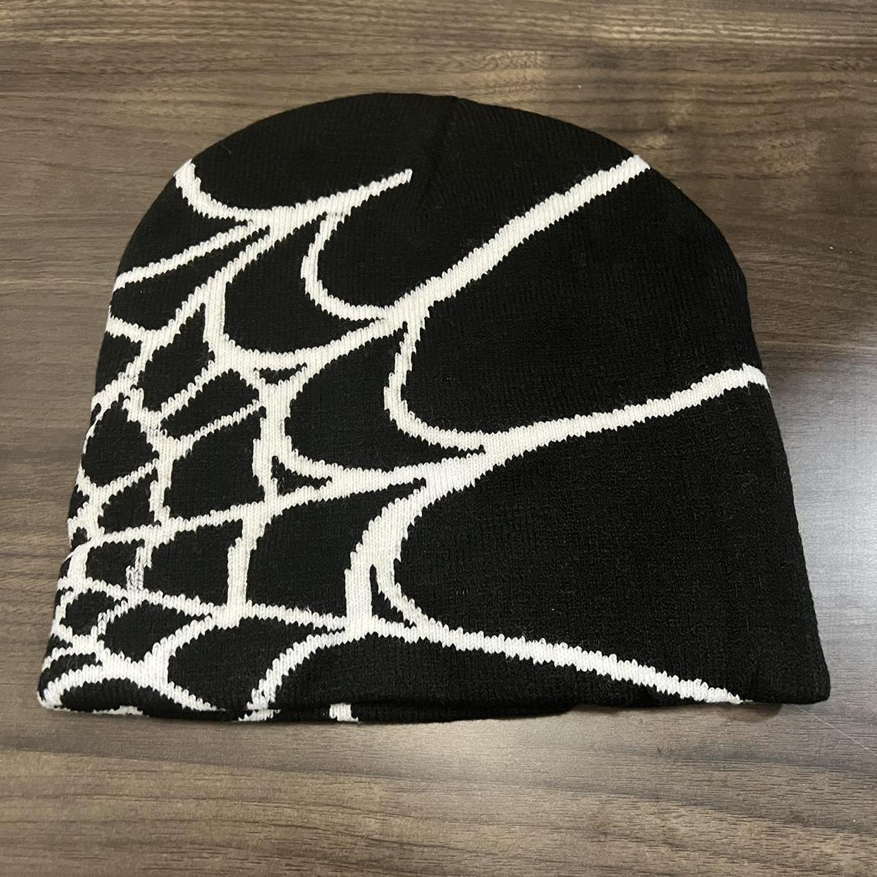 black spider web beanie 🕸️🕷️ *one size *brand new,... - Depop