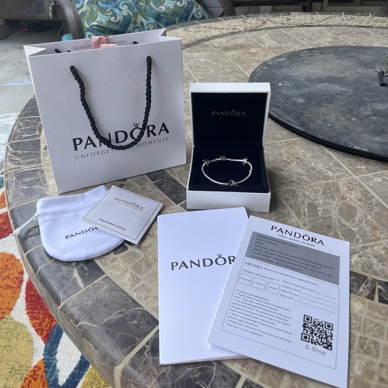 Pandora Shooting Star Heart Bracelet! Brand new,... - Depop