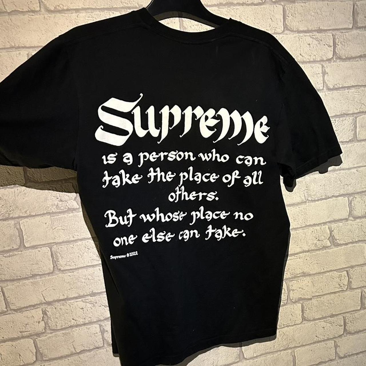 Supreme Person Tee Supreme T-shirt SS22 Size... - Depop