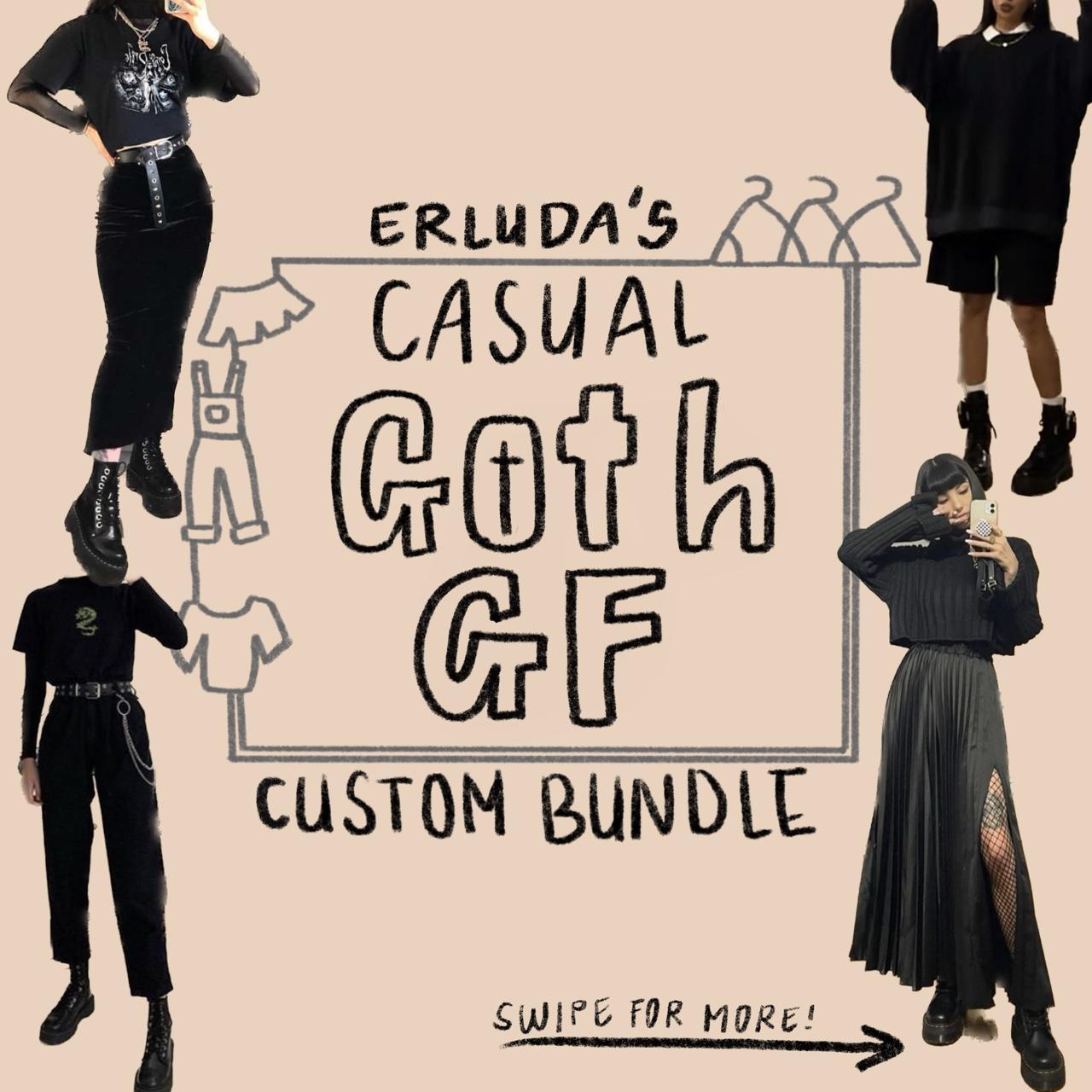 GOTH GF CUSTOM STYLE BUNDLE ꕤ Have you ever said... - Depop