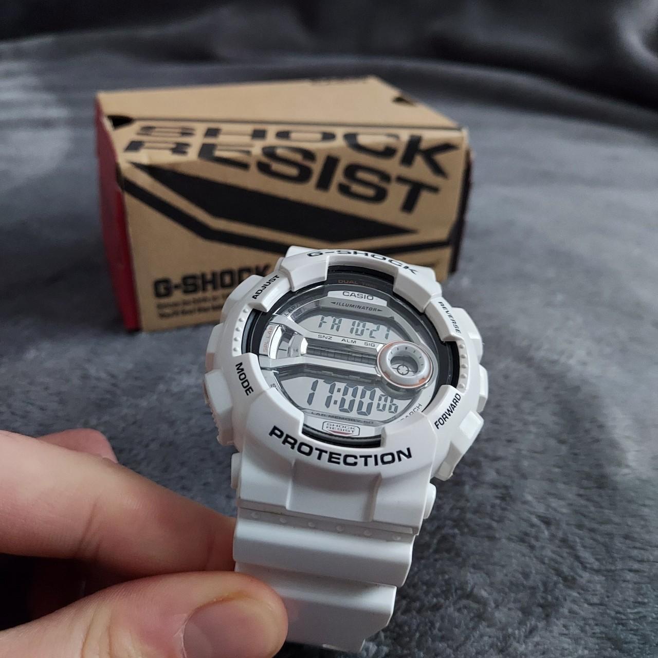 Casio G-Shock Watch in White Comes with original box... - Depop