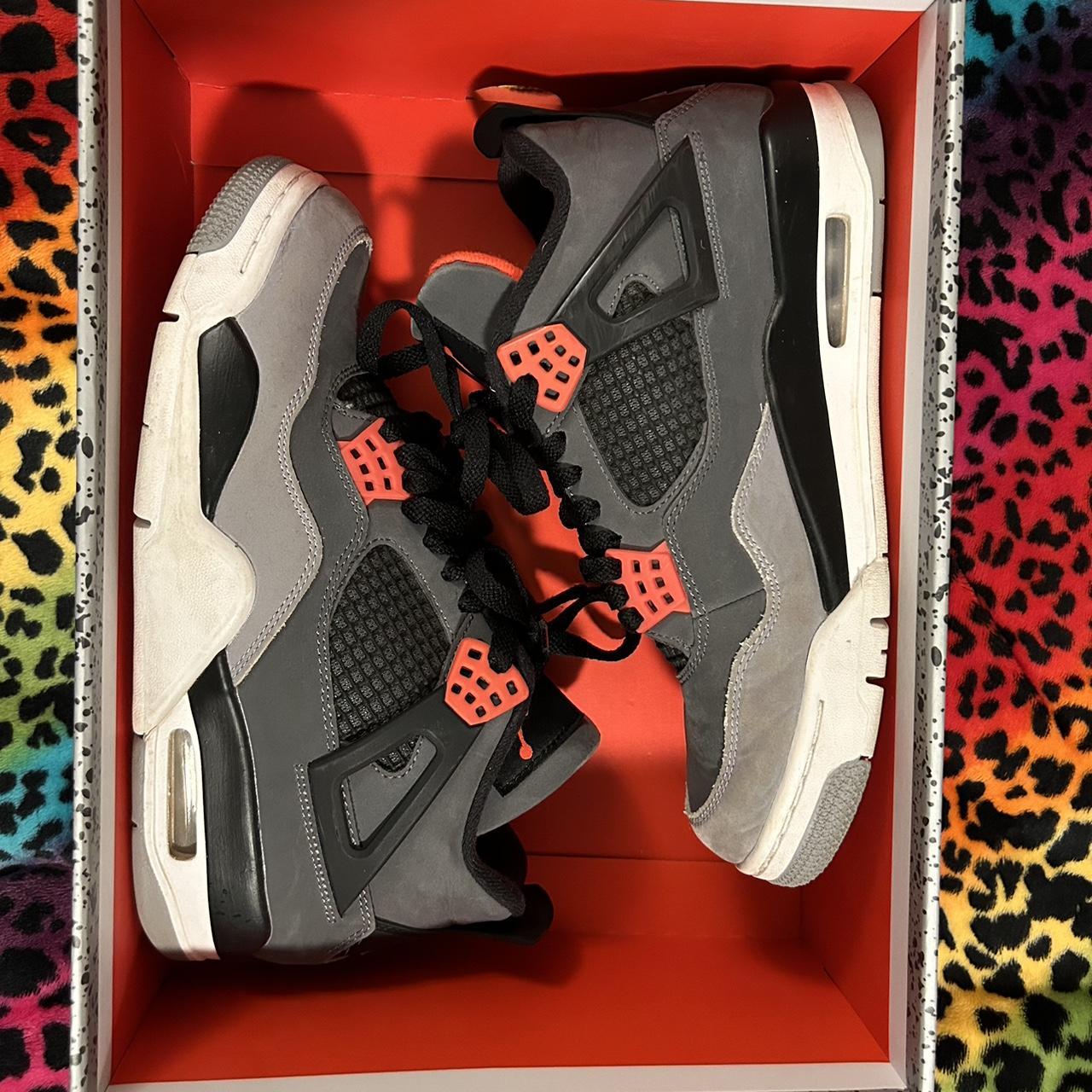 Air Jordan 4 Infrared without box Women’s 8.5 men’s... - Depop