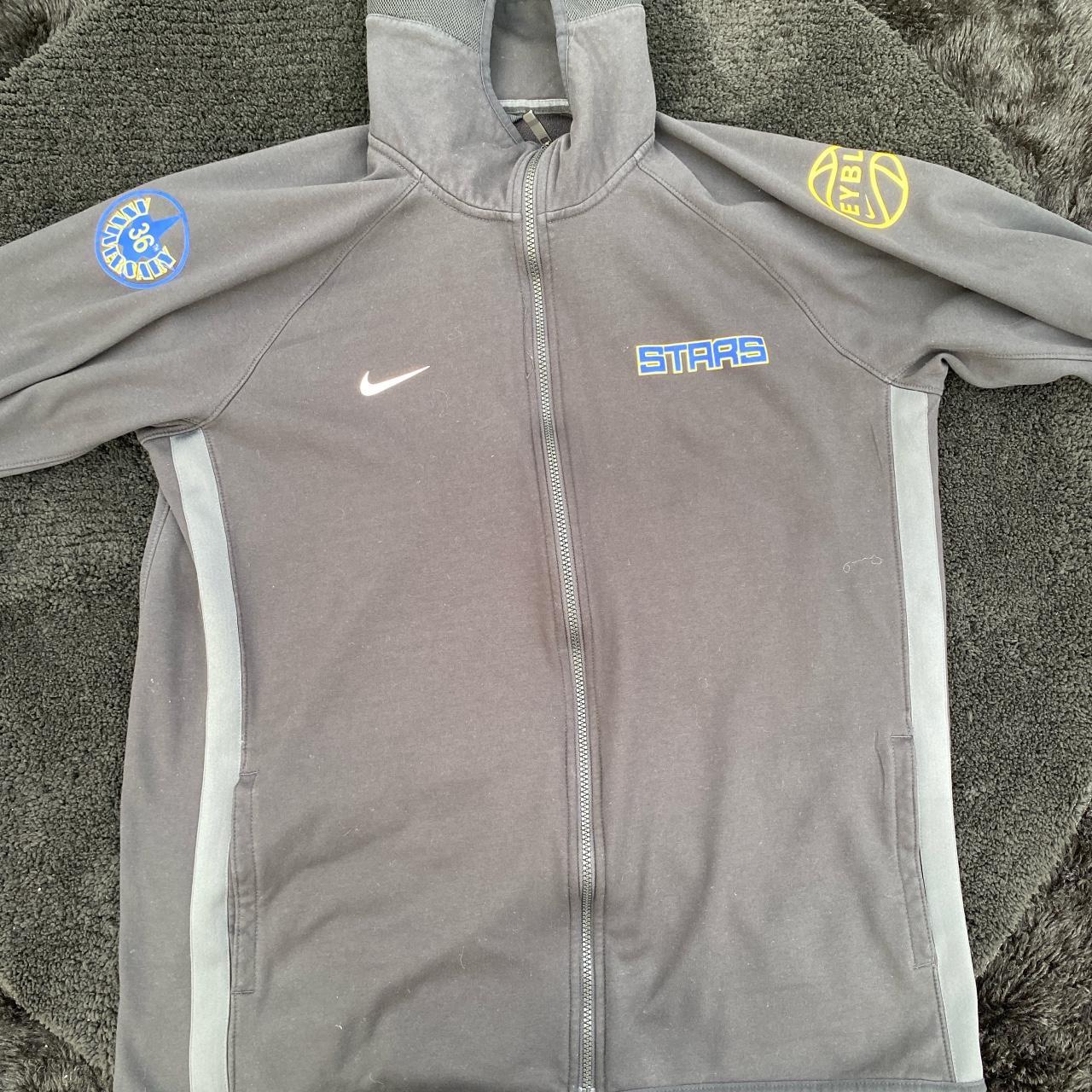Nike Jr.Eybl Player Issued Zip Up Hoodie Medium... | Depop