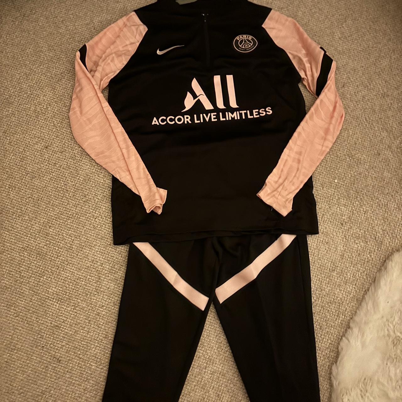 Nike dri fit psg training tracksuit Full tracksuit... - Depop