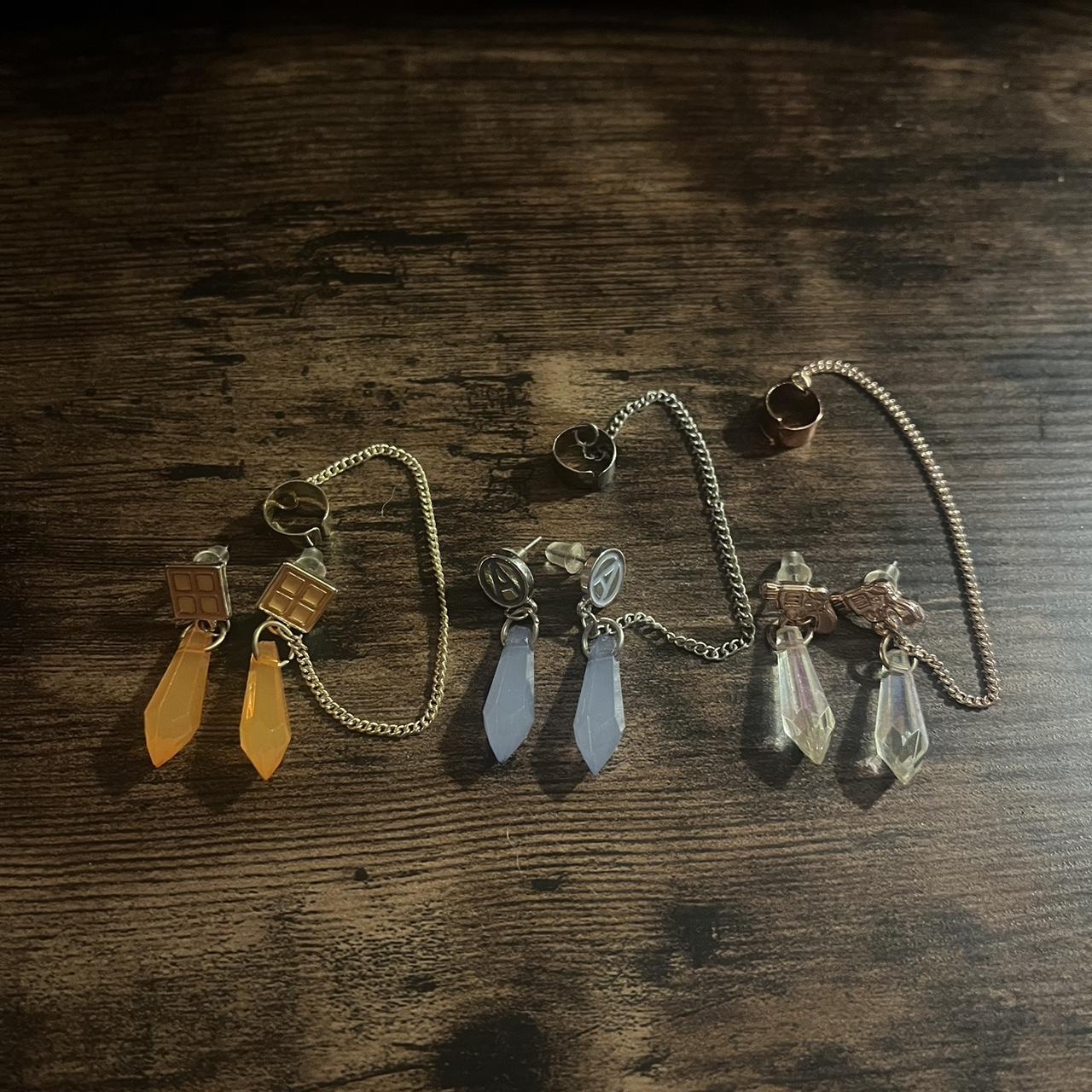 jojo’s bizarre adventure ear cuff earrings... - Depop