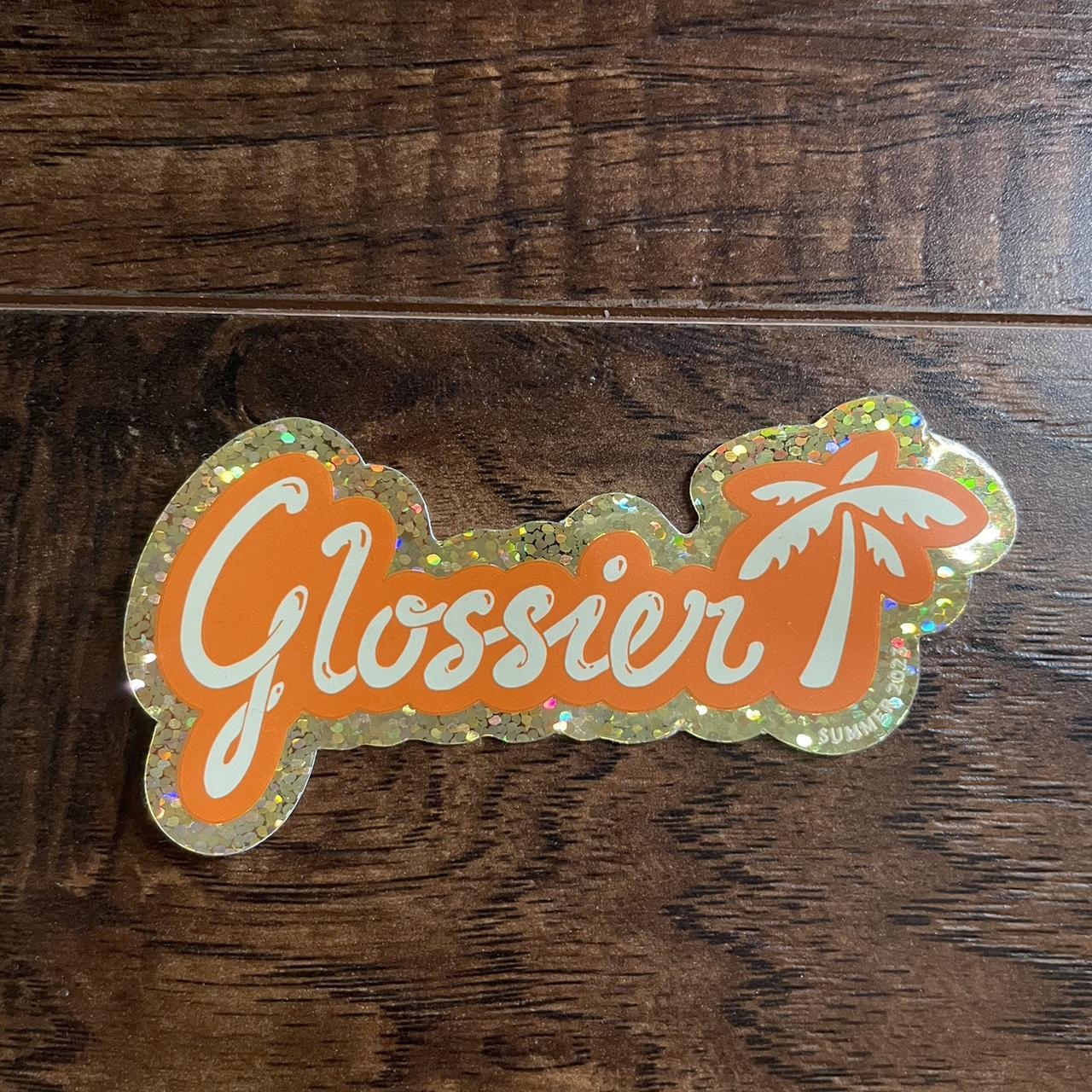 glossier summer 2023 sticker shipped with untracked... - Depop