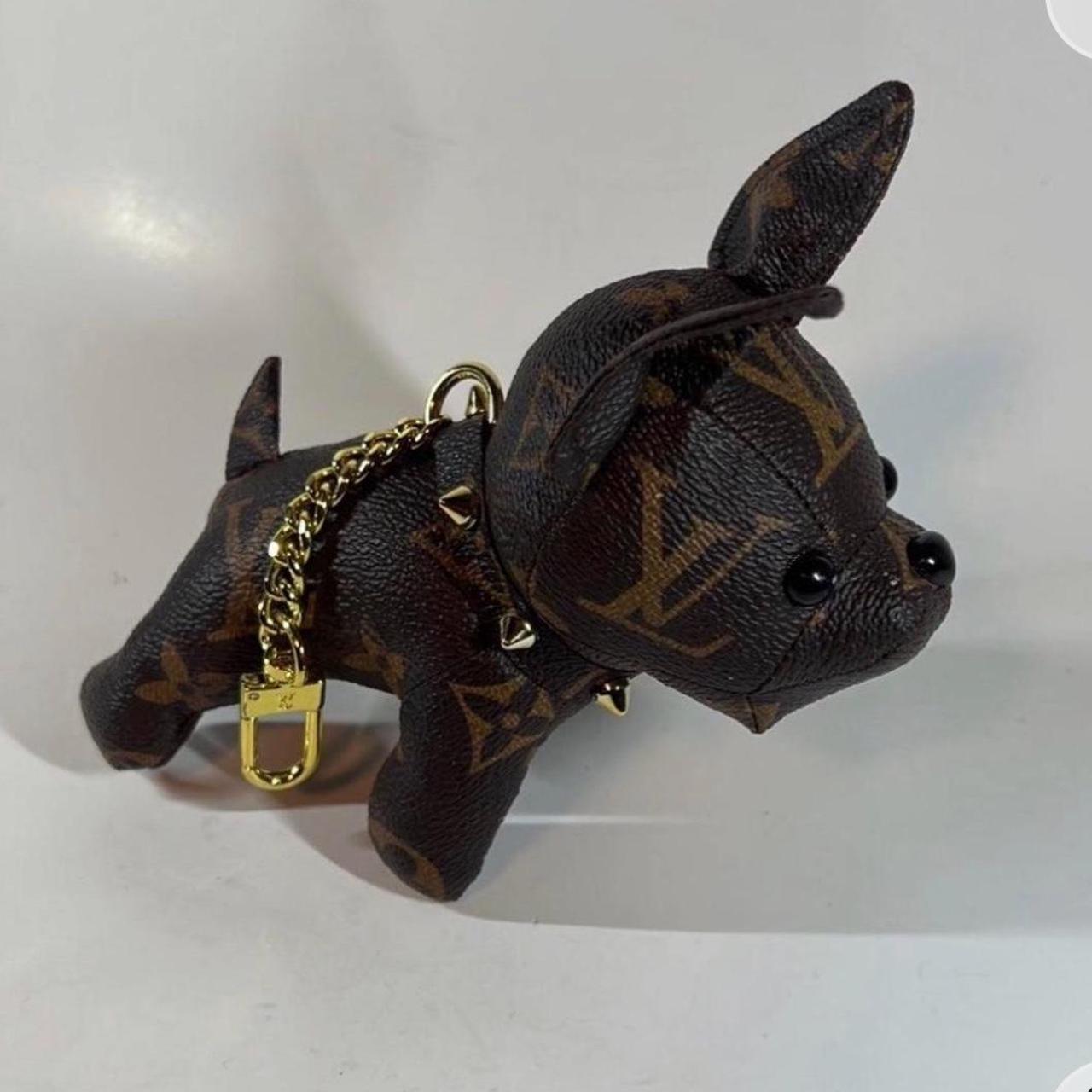 LV Keychain Frenchie, Fast Shipping - Depop